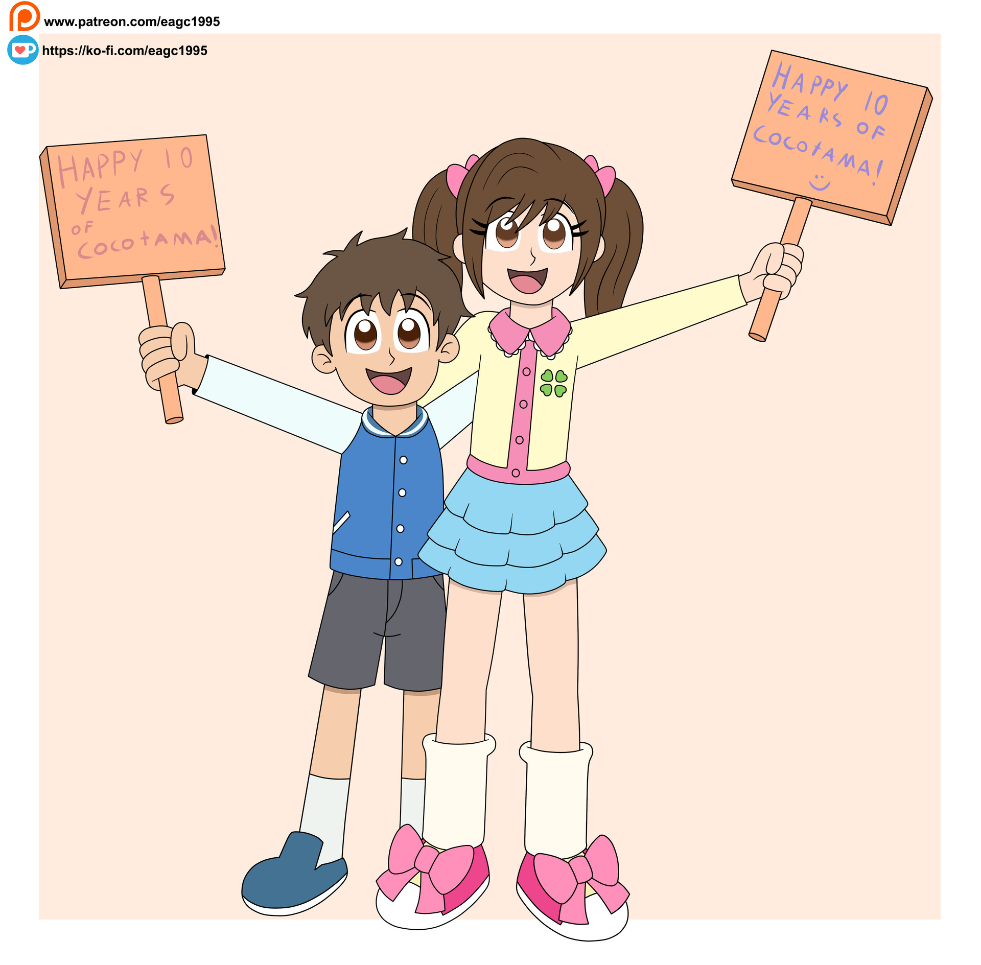 ArtStation - (Patreon Reward) 10 years of Cocotama