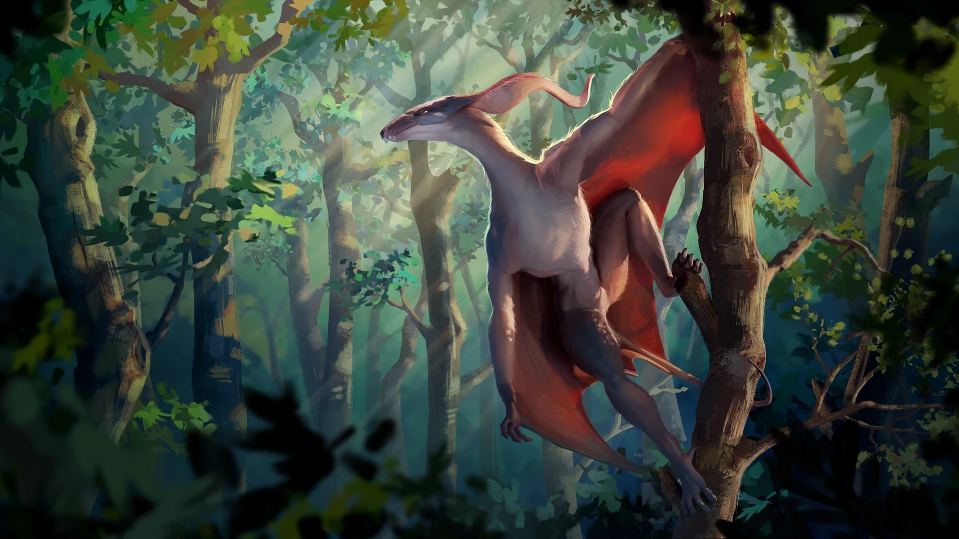 ArtStation - The Squirrel Dragon