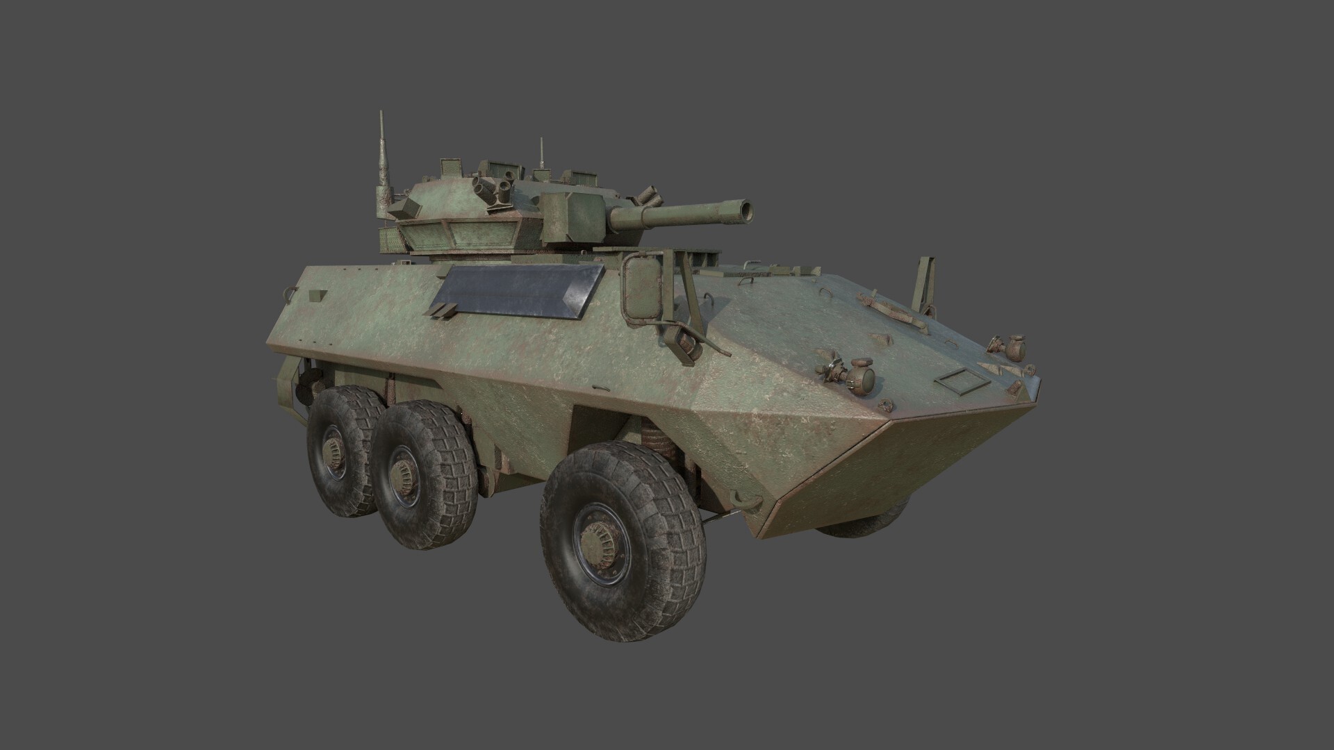 ArtStation - Tank - AVGP Cougar