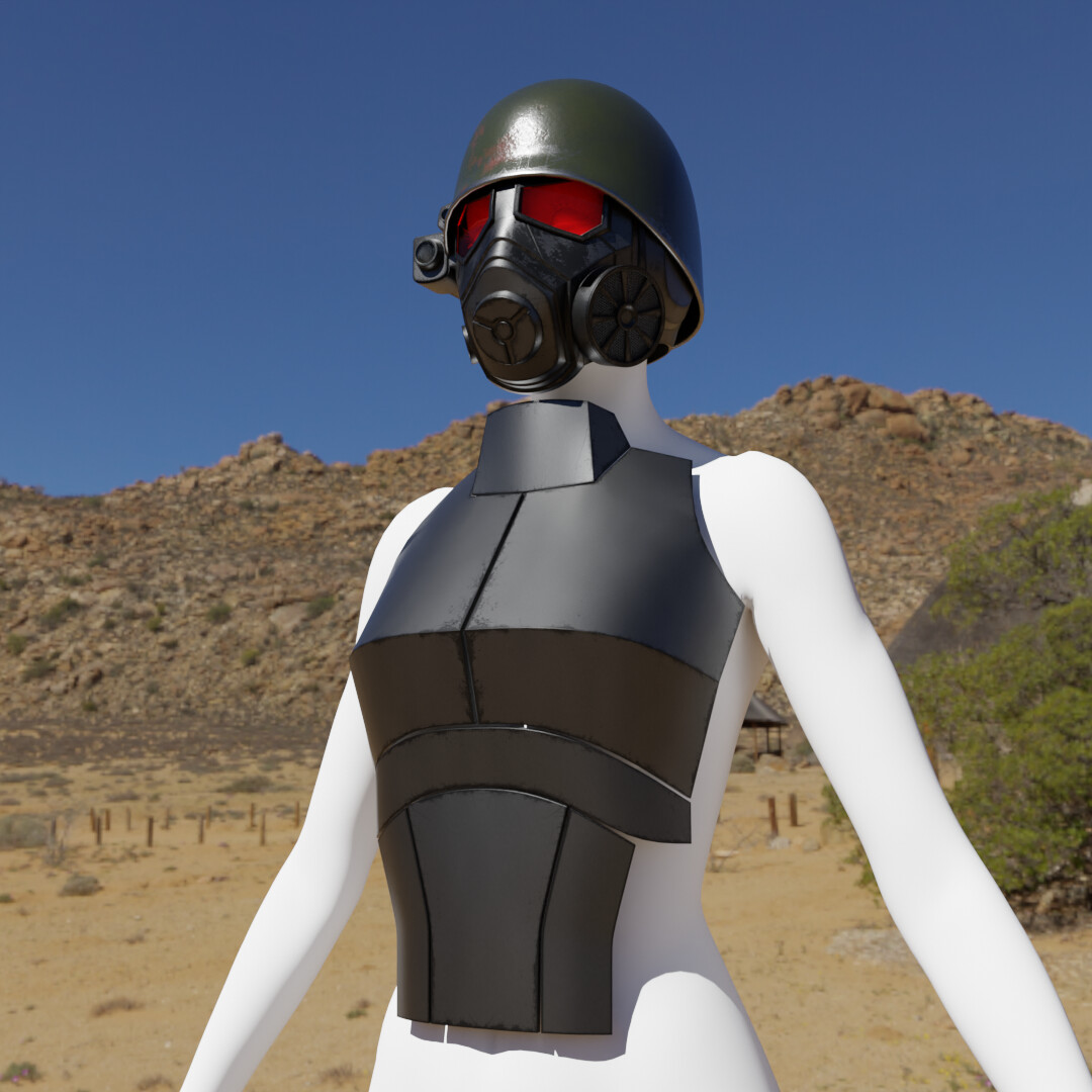 ArtStation - NCR Ranger WIP