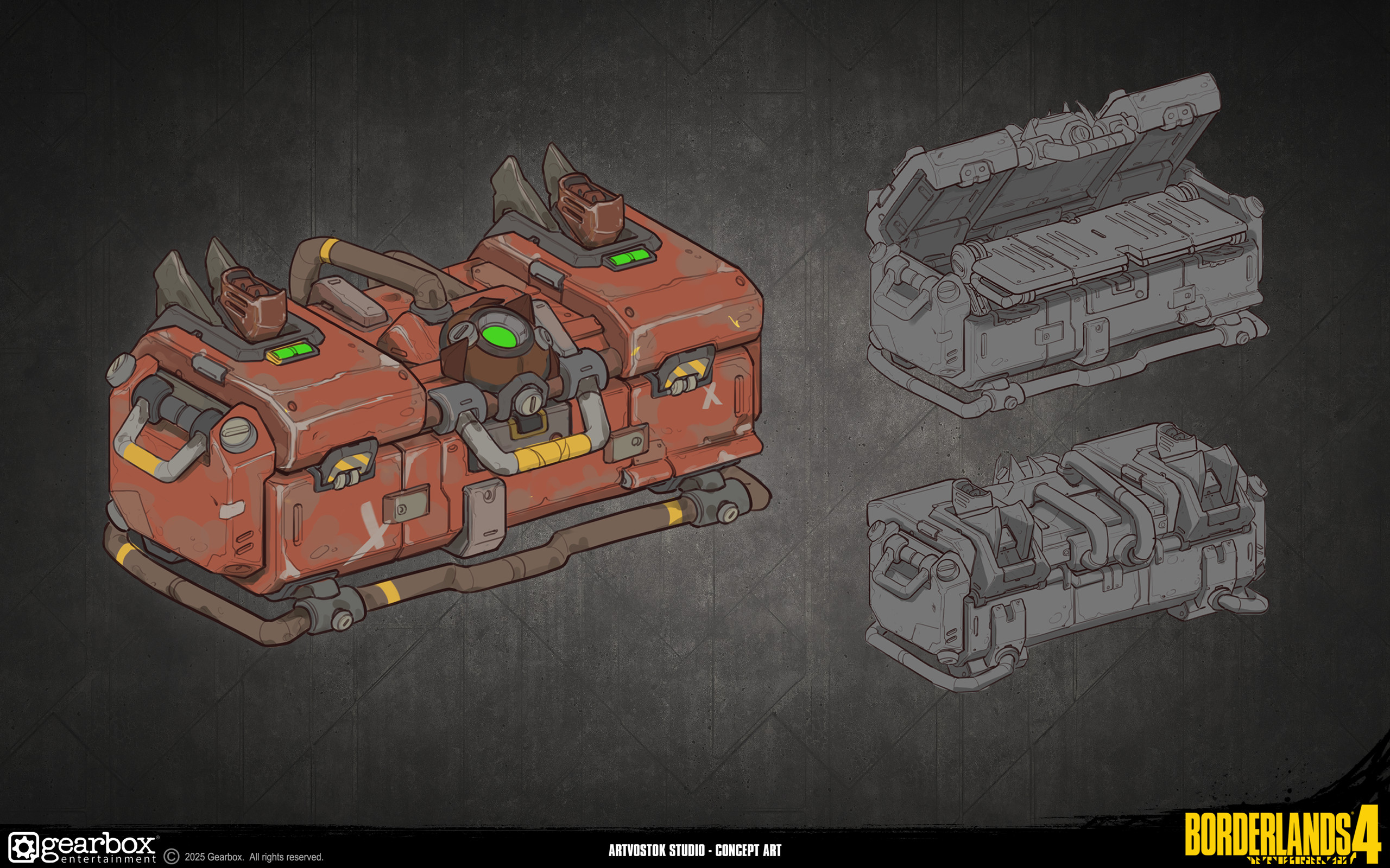 Gearbox Software Borderlands 4 Art Blast - ArtStation Magazine