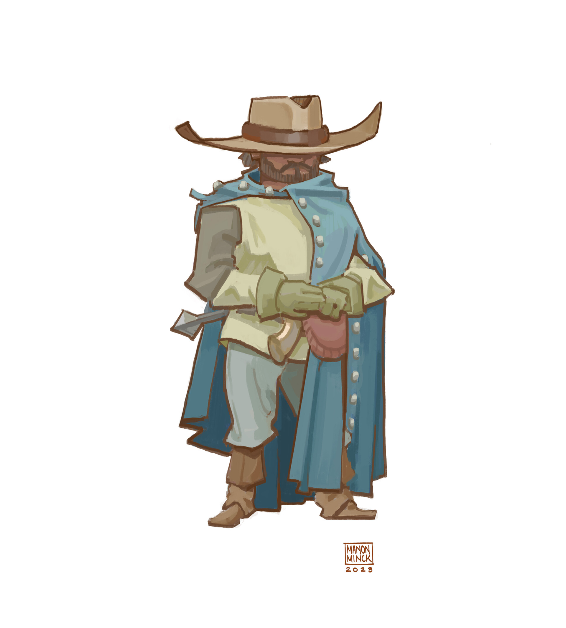 ArtStation - Spanish Musketeer