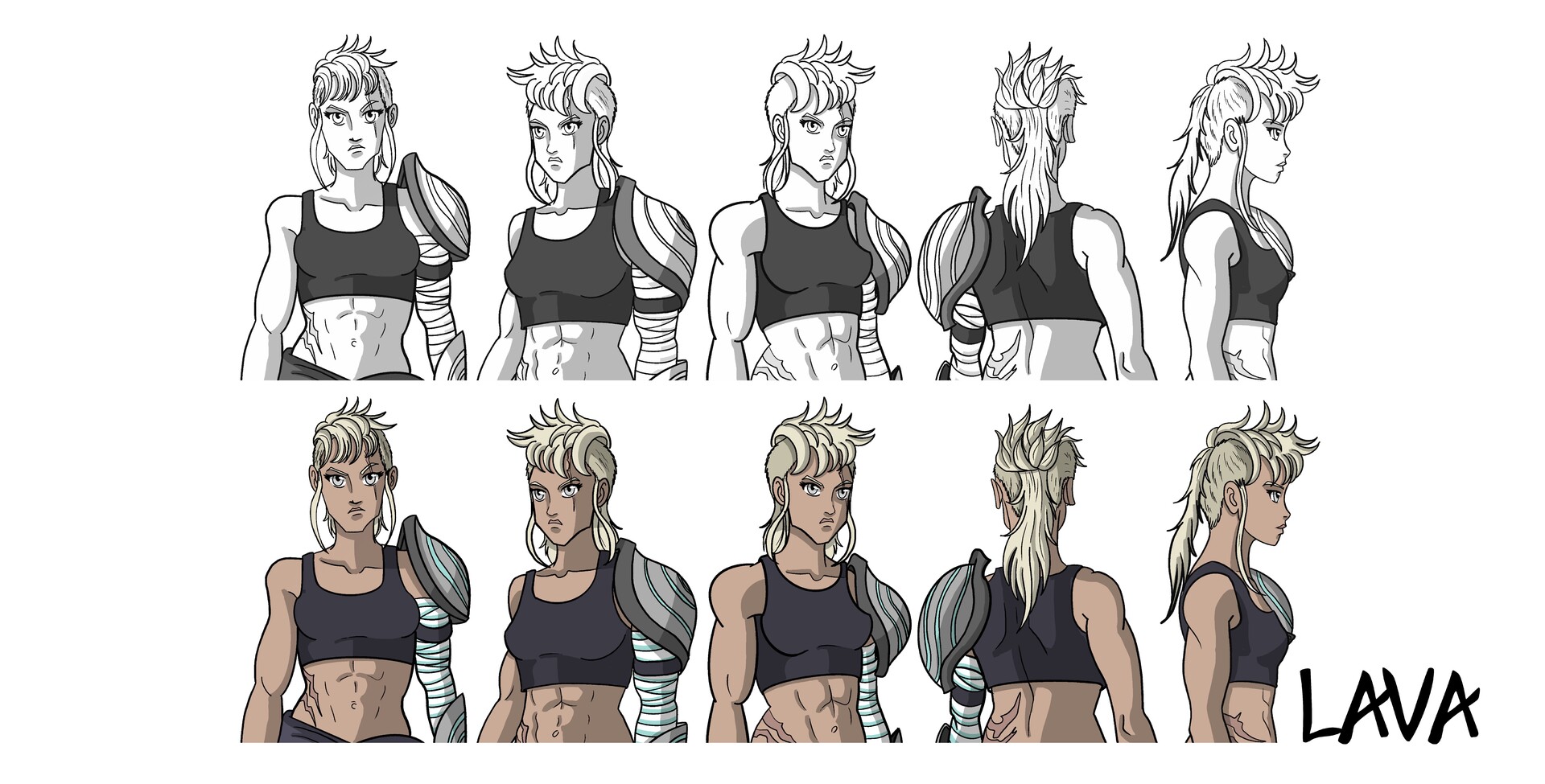 ArtStation - Character Design- SYRA