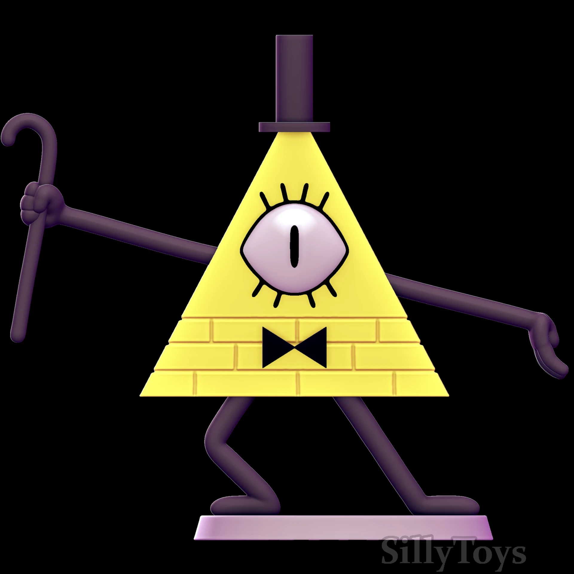 ArtStation - Bill Cipher - Gravity Falls 3D print model