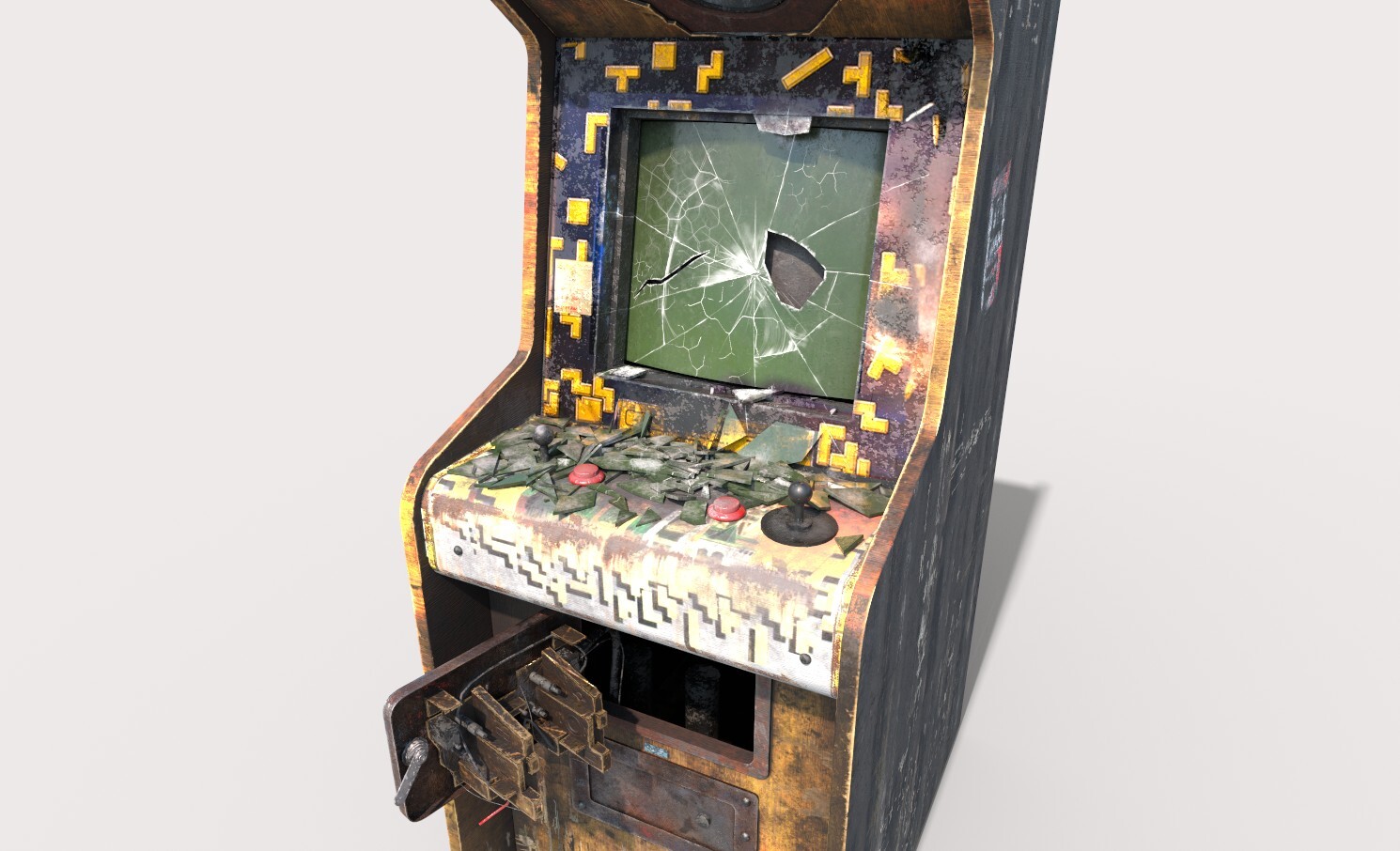 ArtStation - Old Arcade Machine