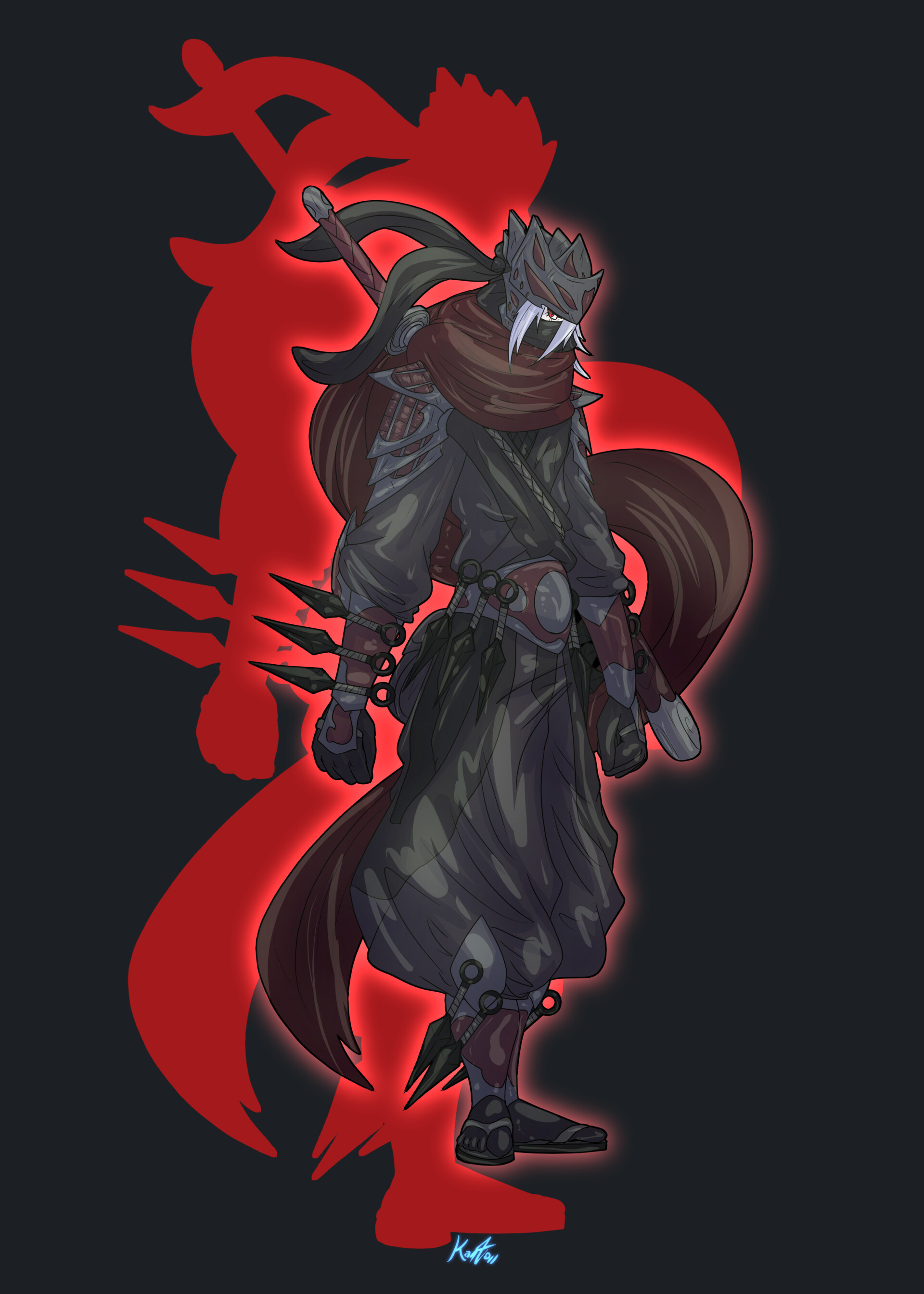 ArtStation - Shady Ninja - RPG Character