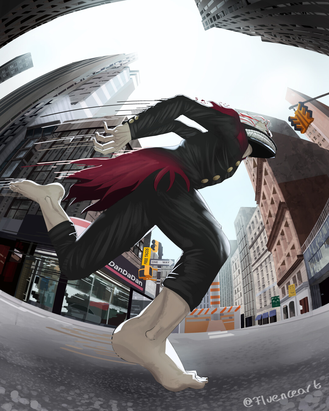 ArtStation - Okarun's Speed!