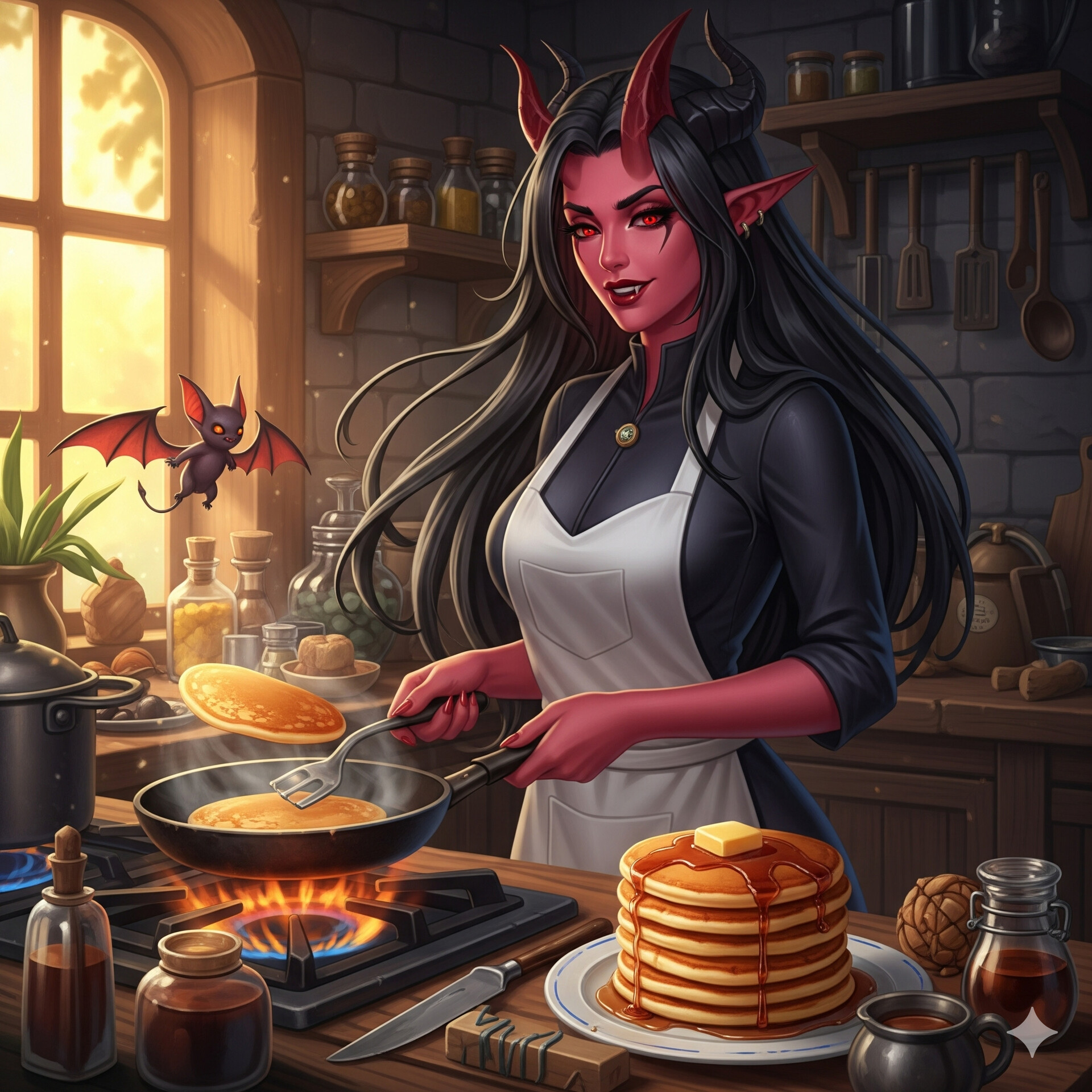 ArtStation - Demon Lady