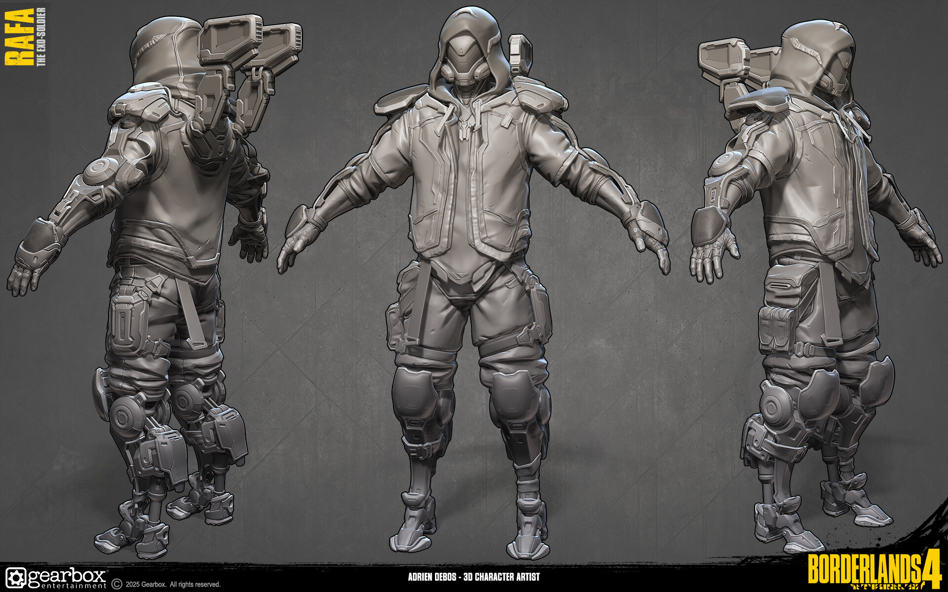 Rafa the Exo Soldier - BL4-花瓣网