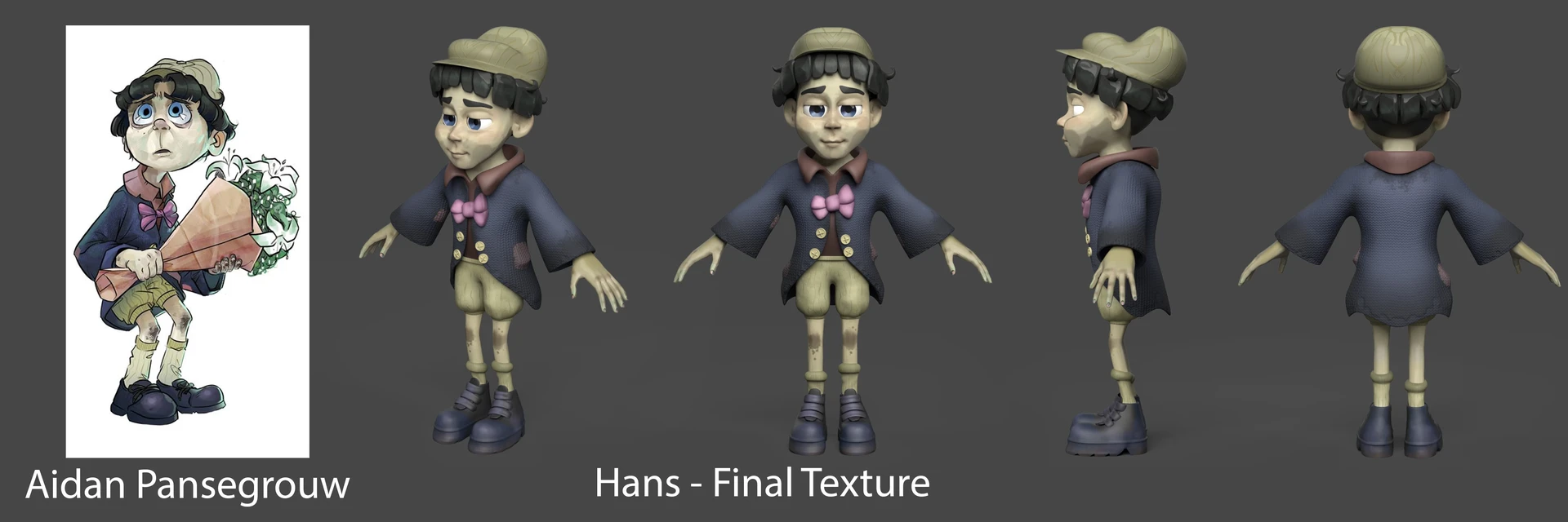 ArtStation - Hans character model