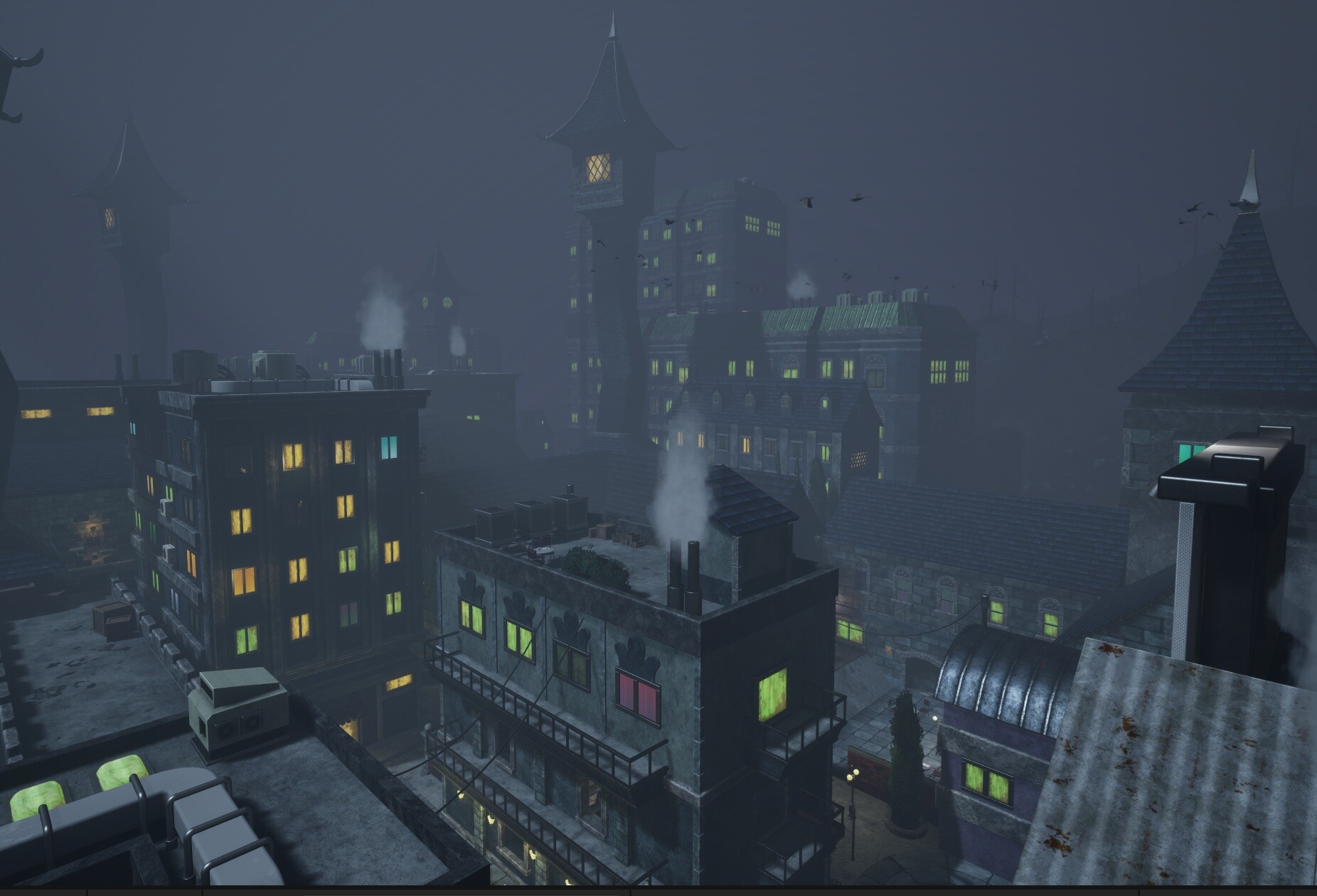 ArtStation - Soot City Demo Level