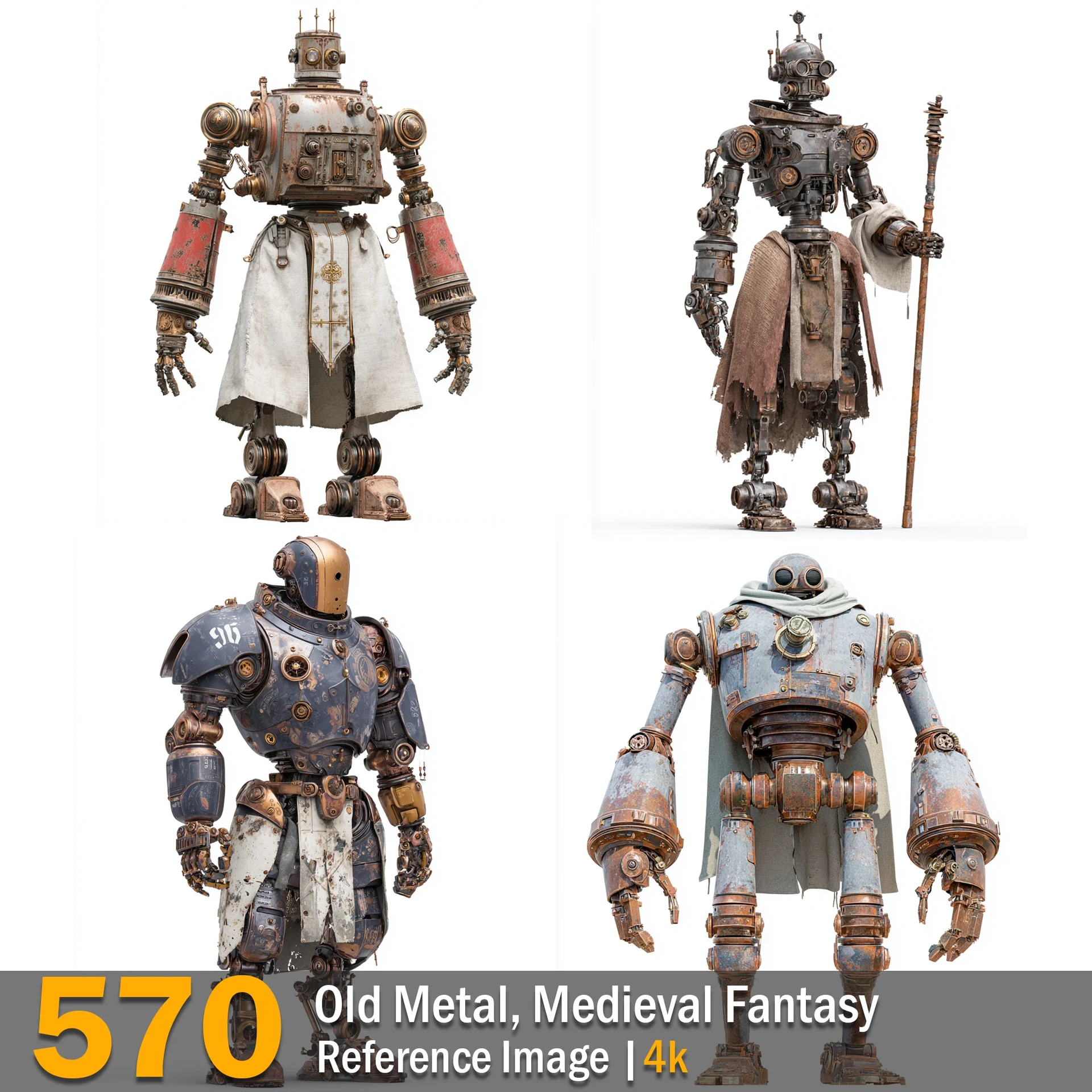 ArtStation - Old Metal, Medieval Fantasy | Reference Images | 4K