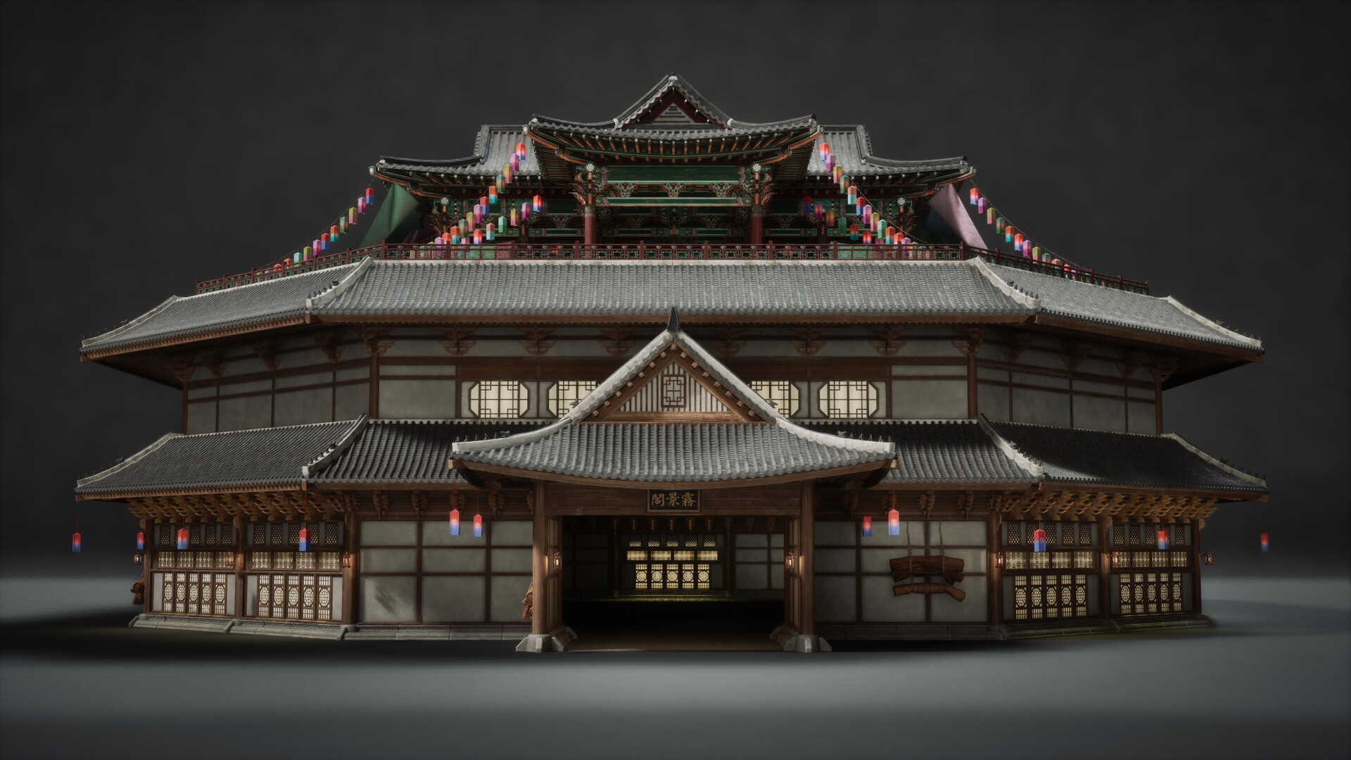 ArtStation - Octagonal Hotel