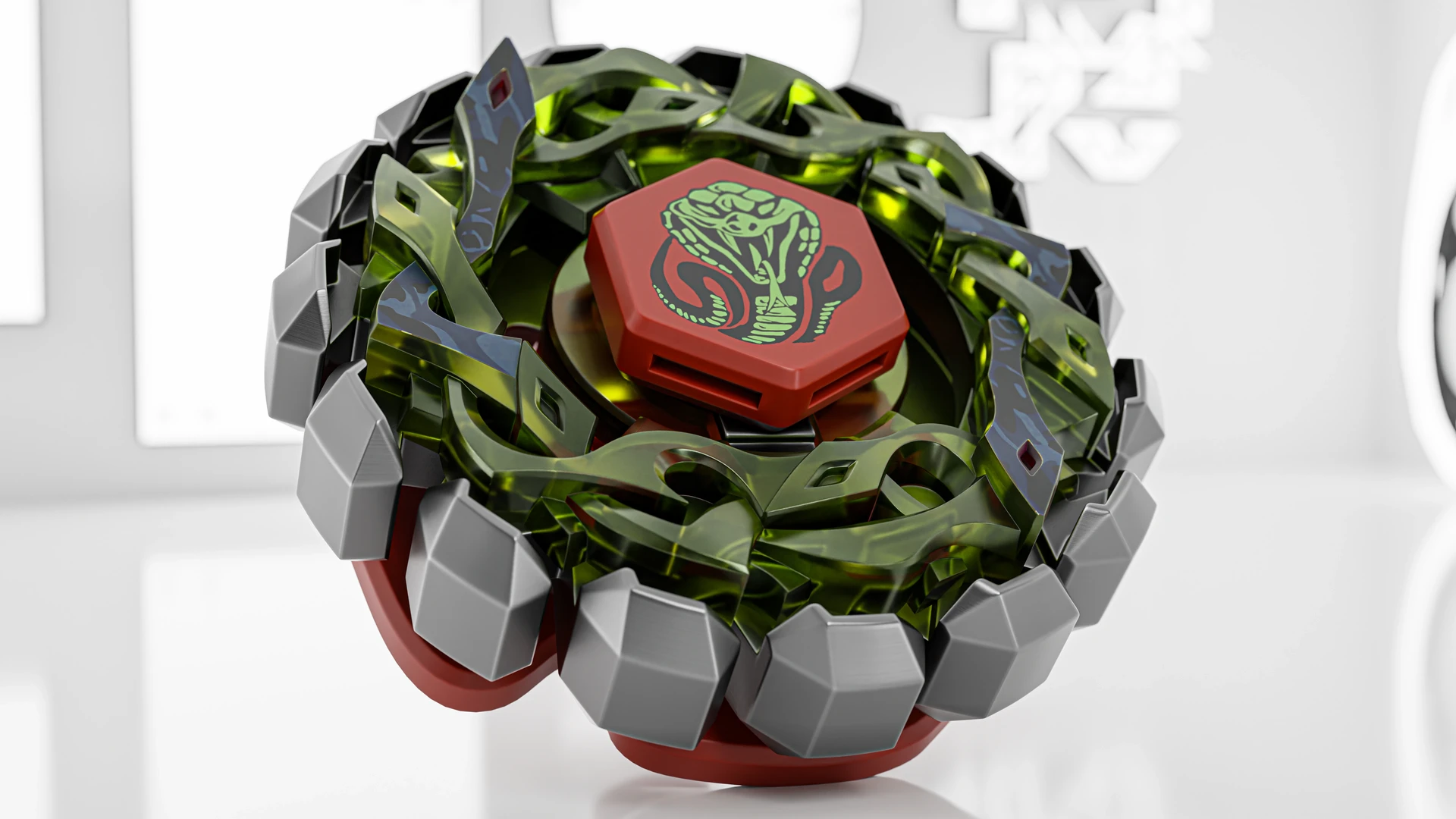 ArtStation - The Venomous Spin - Poison Serpent in 3D