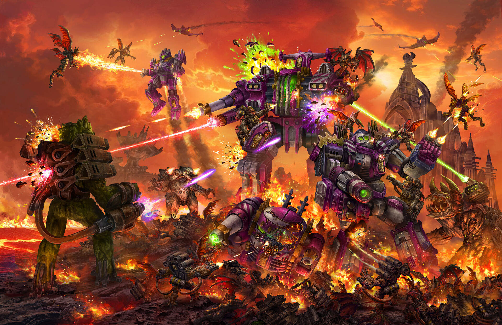 ArtStation - BattleTech Gothic