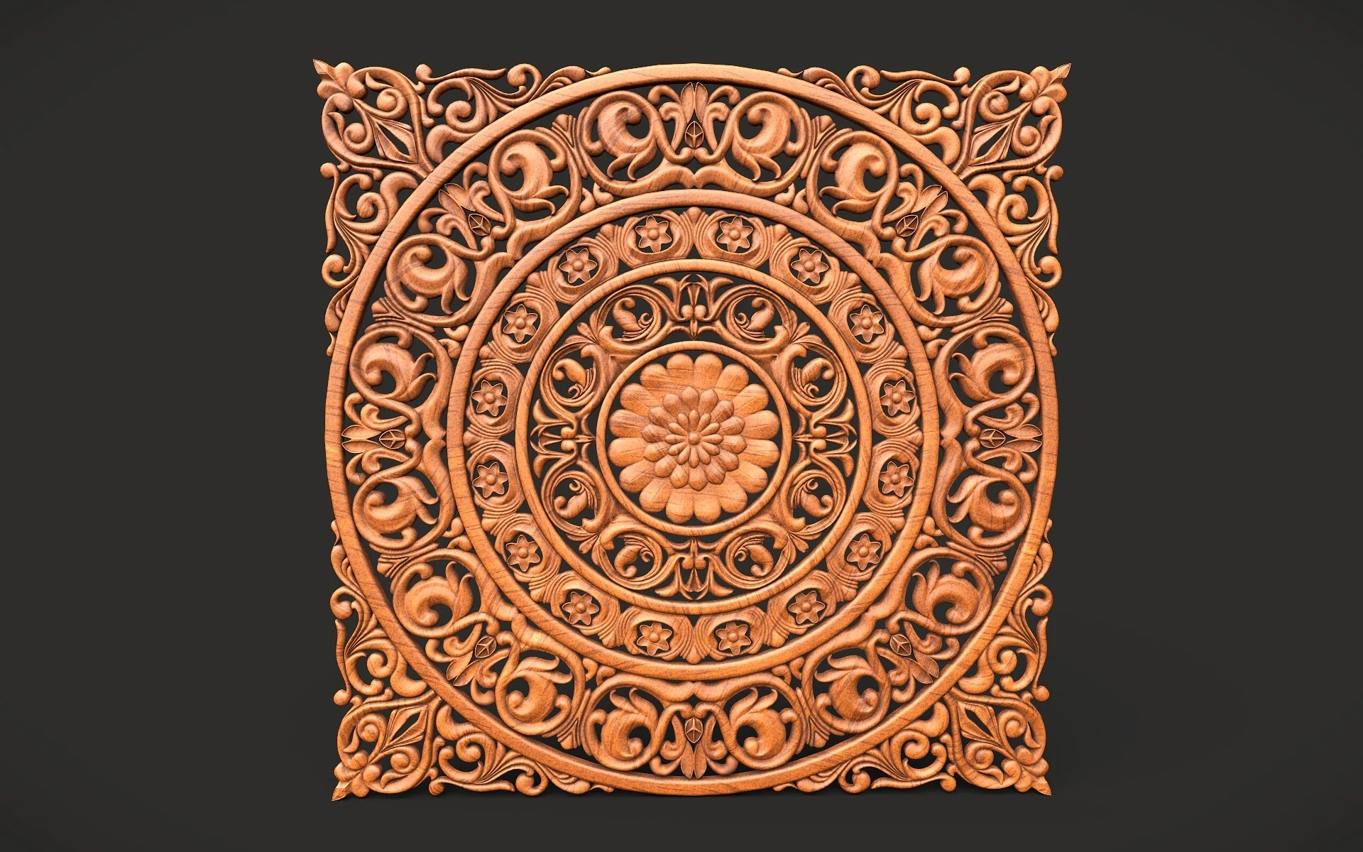 ArtStation - Ornamental panel