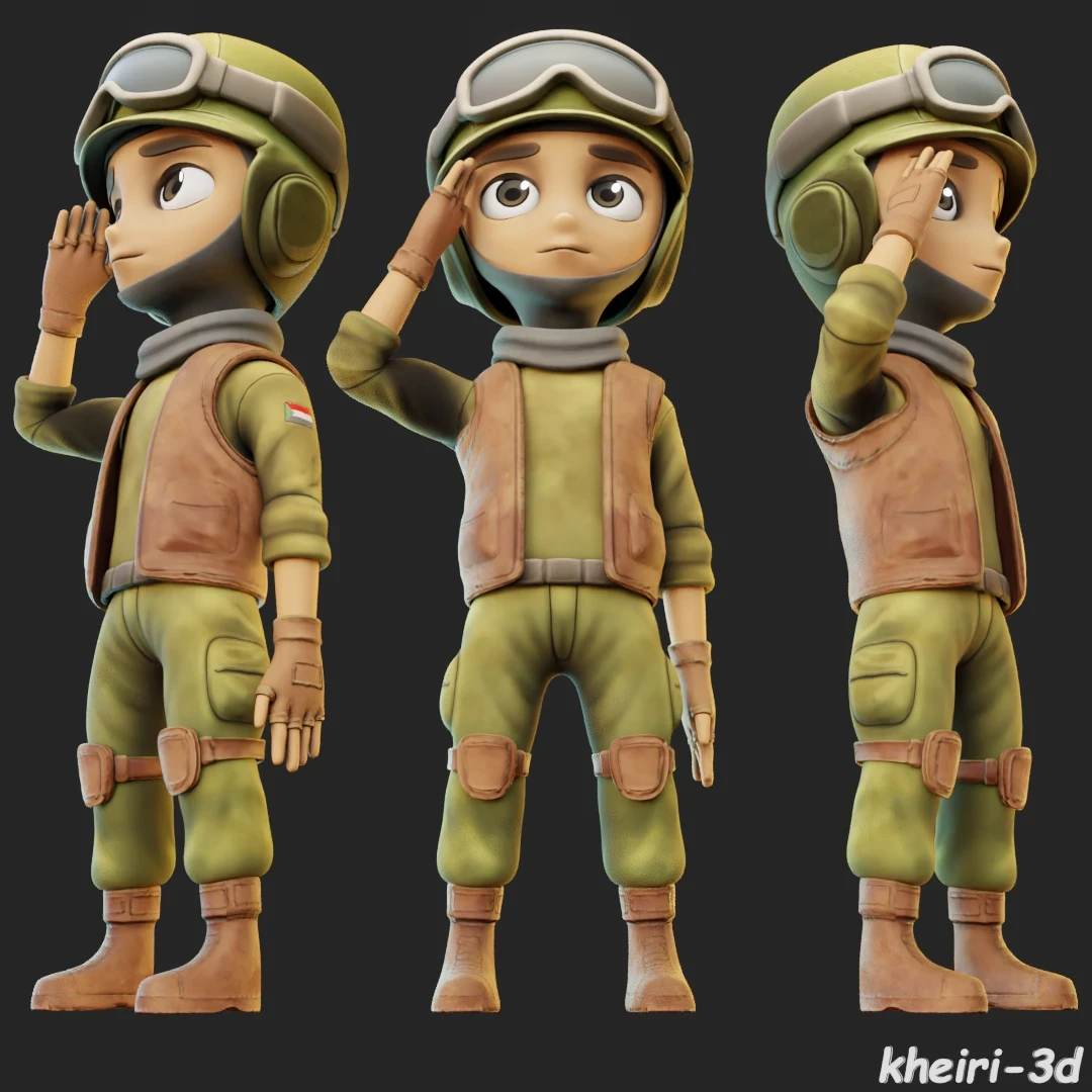 ArtStation - Soldier character