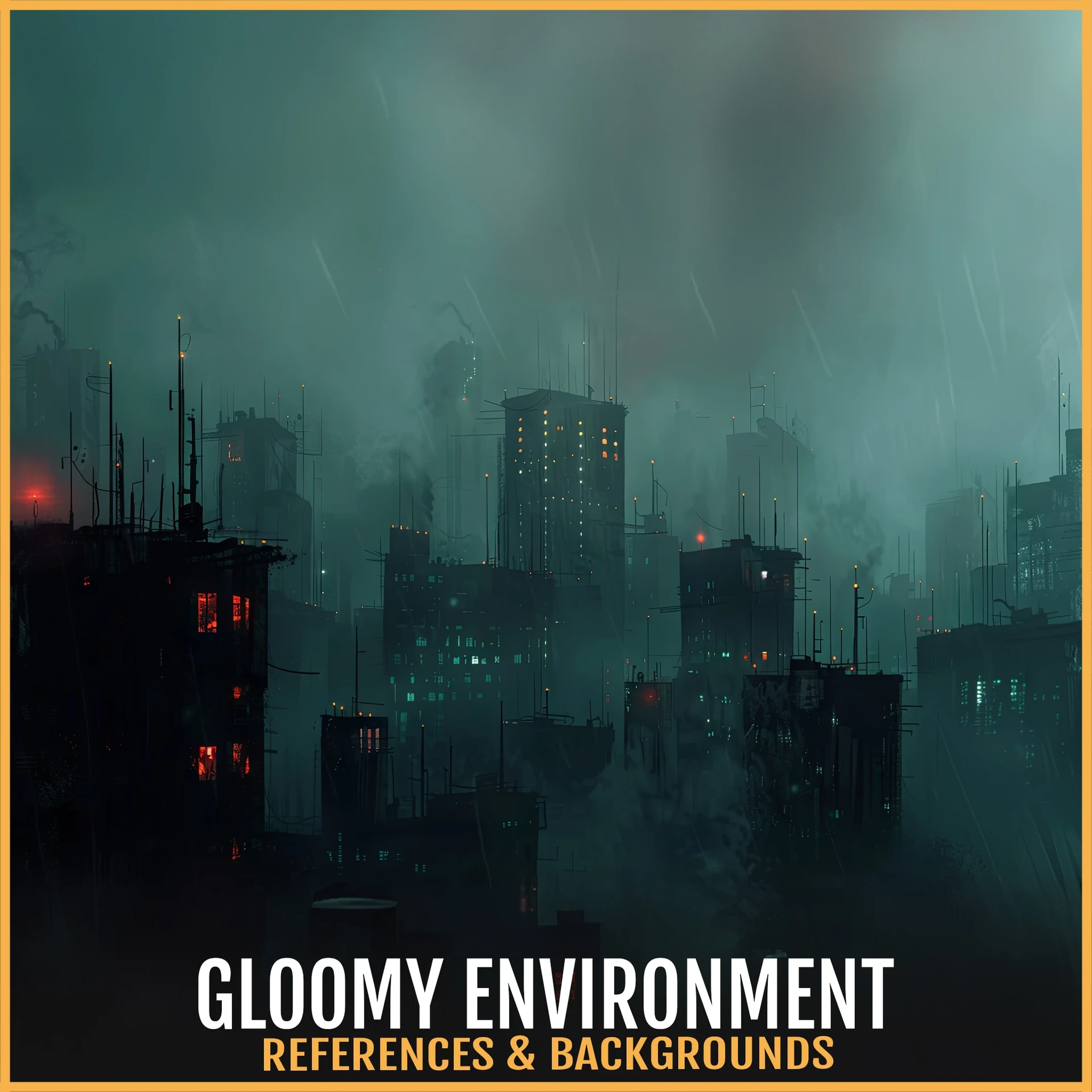 ArtStation - 505 Gloomy Environment Illustration