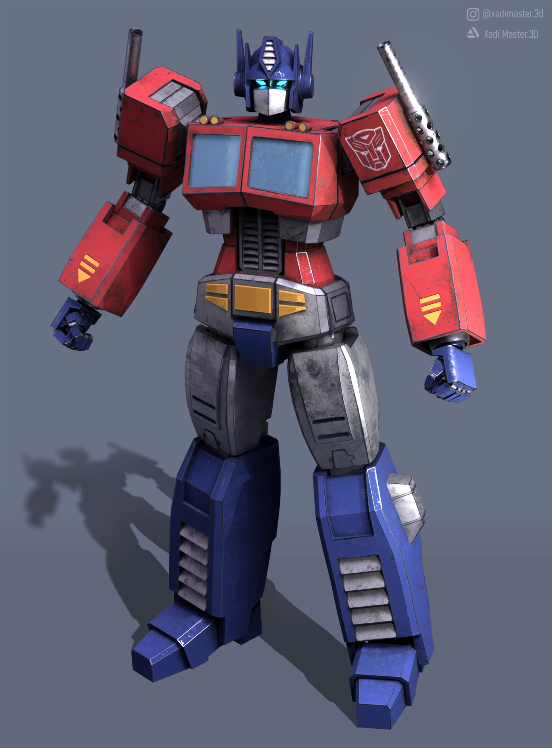 ArtStation - Transformers - Optimus Prime