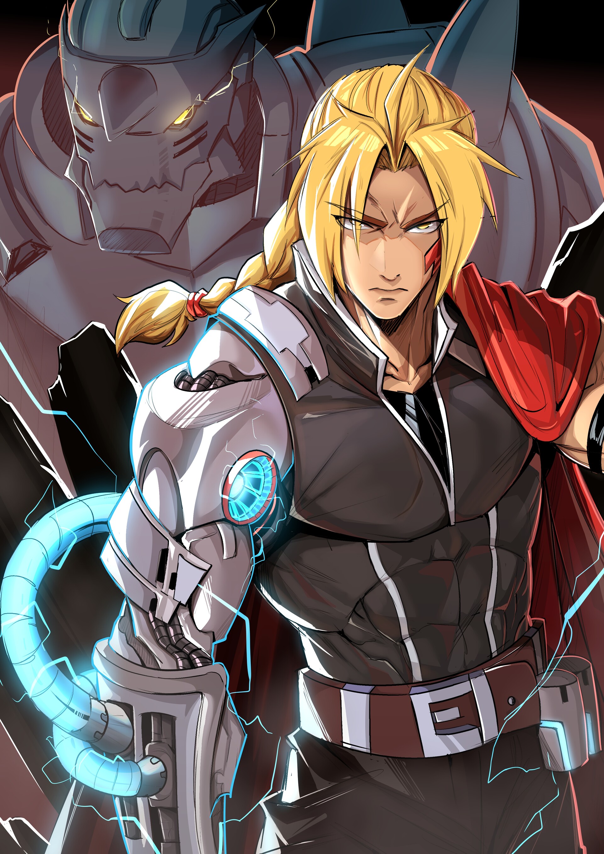 ArtStation - "Edward" Full metal alchemist