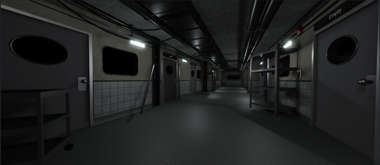 ArtStation - Outlast Inspired Roblox Lobby