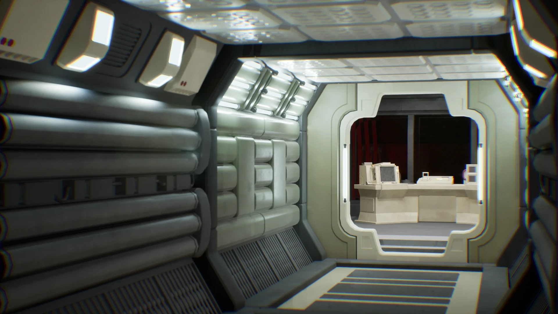 ArtStation - Alien Isolation 3D Environment