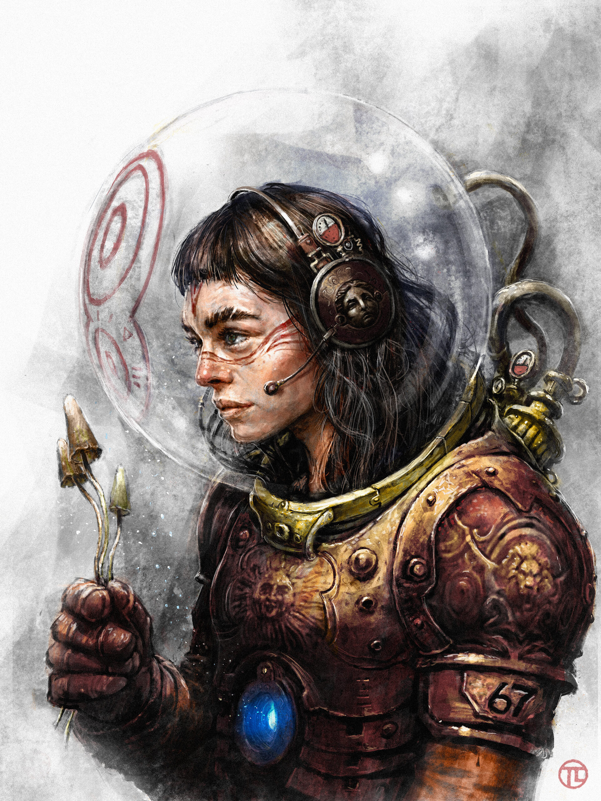 ArtStation - Woman Astronaut Wizard