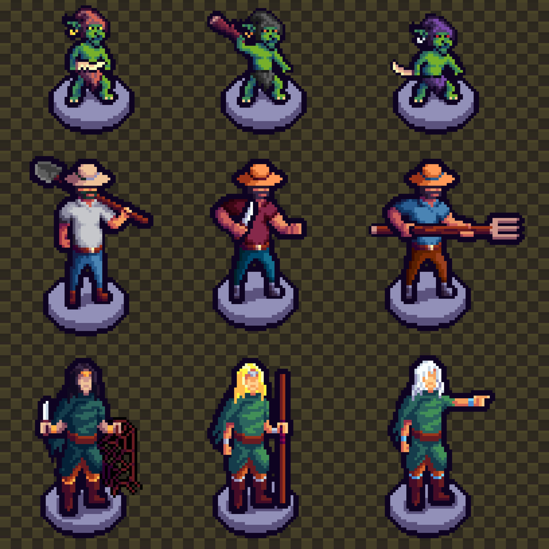 ArtStation - Top-down strategy units