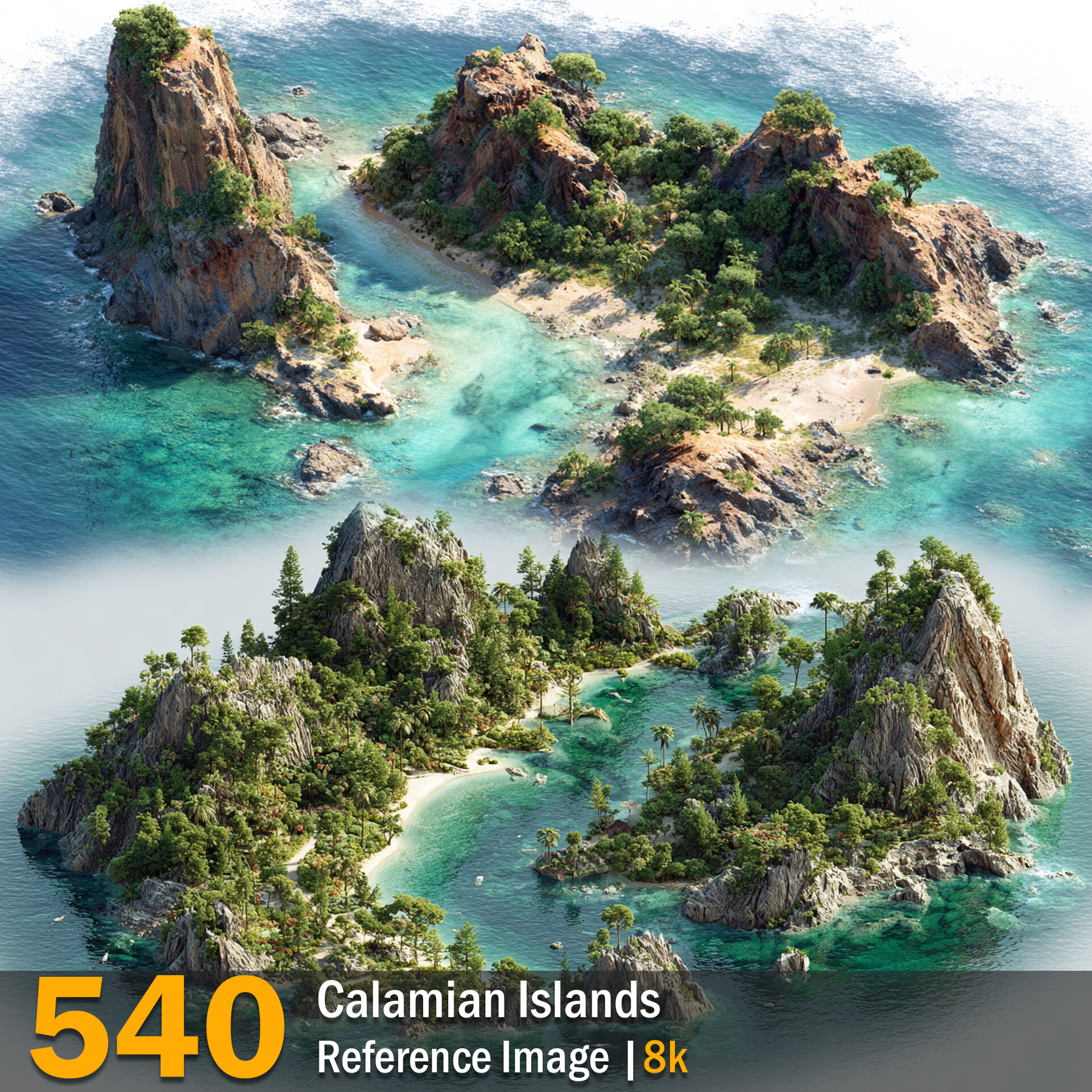 ArtStation - Calamian Islands | Reference Images | 8K