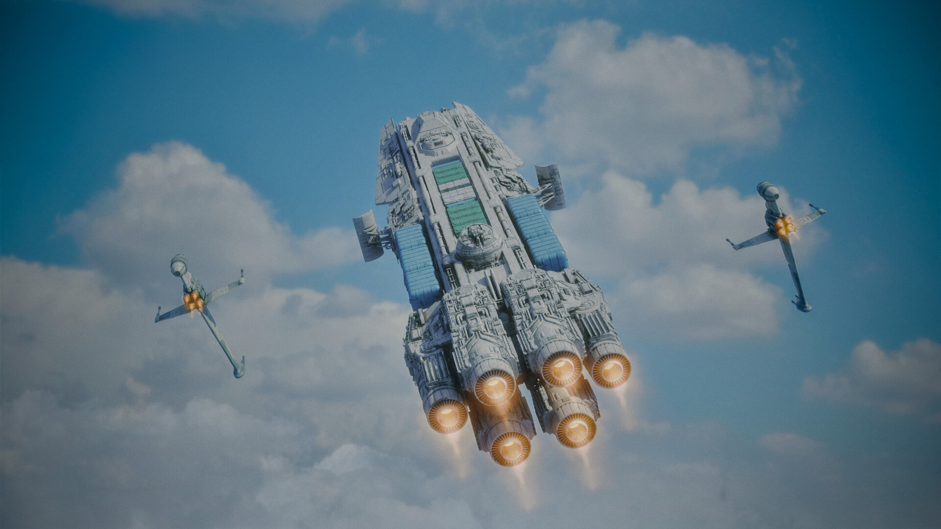 ArtStation - Rapid Escort - Star Wars