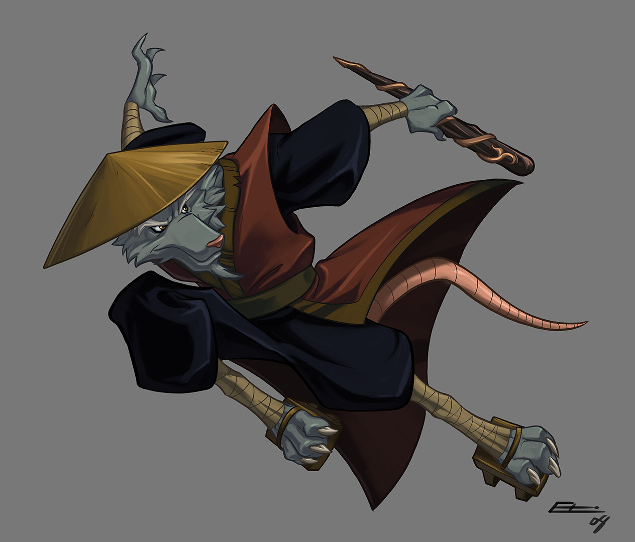 ArtStation - TMNT 2003 Ninja Tribunal: Splinter