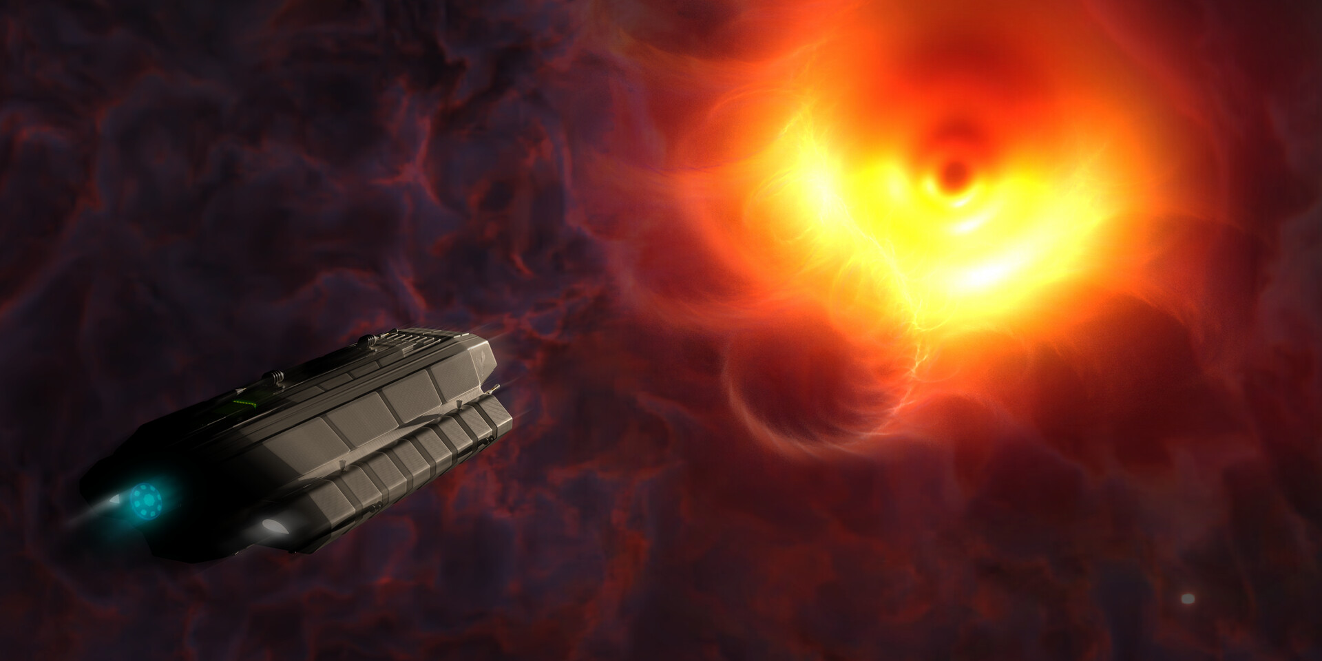 ArtStation - Unstable Wormhole.