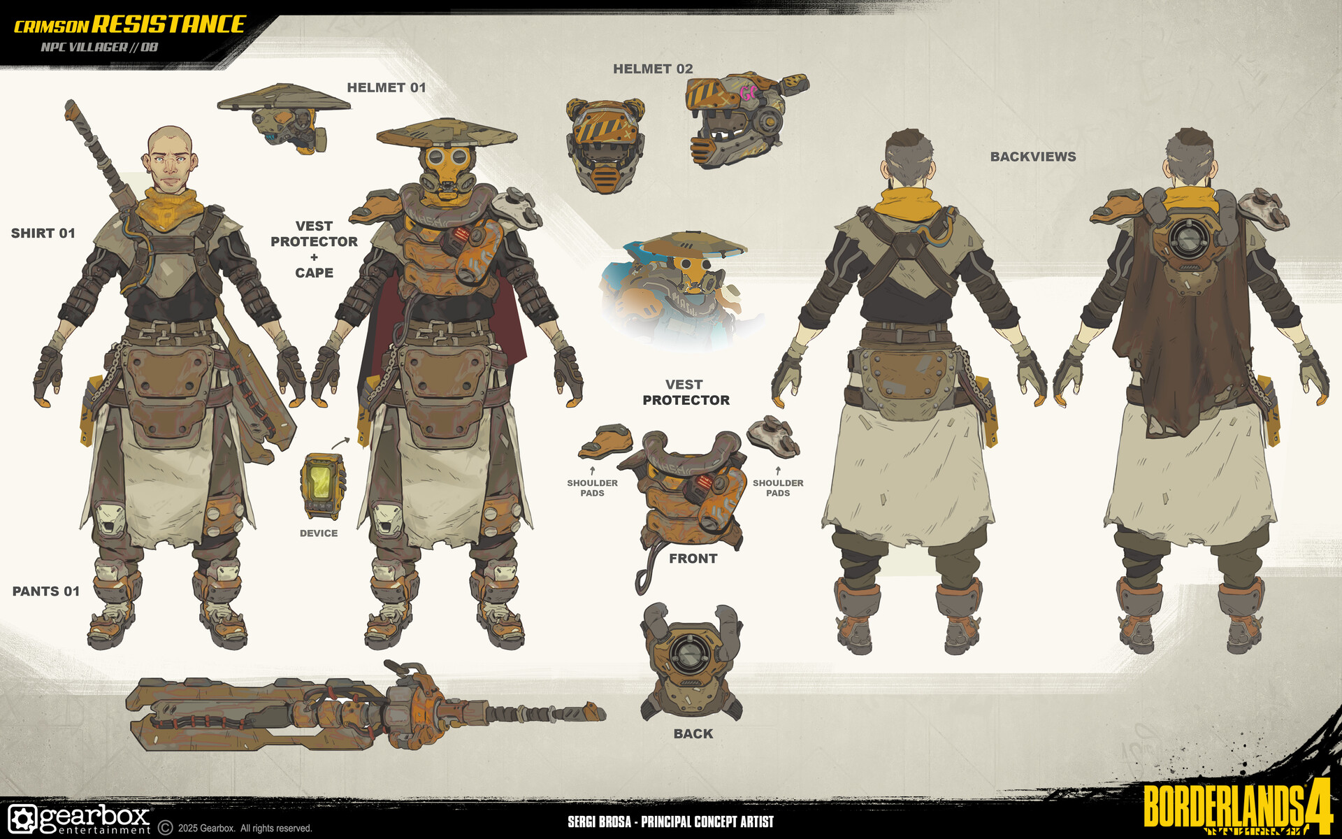 BORDERLANDS 4 // ALLY NPC VILLAGERS-花瓣网