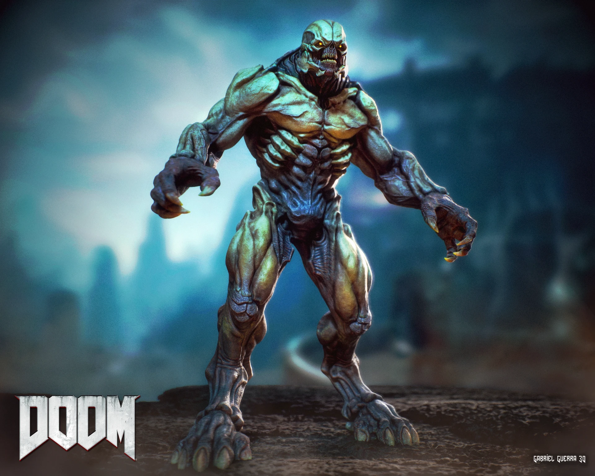 hell knight artstation