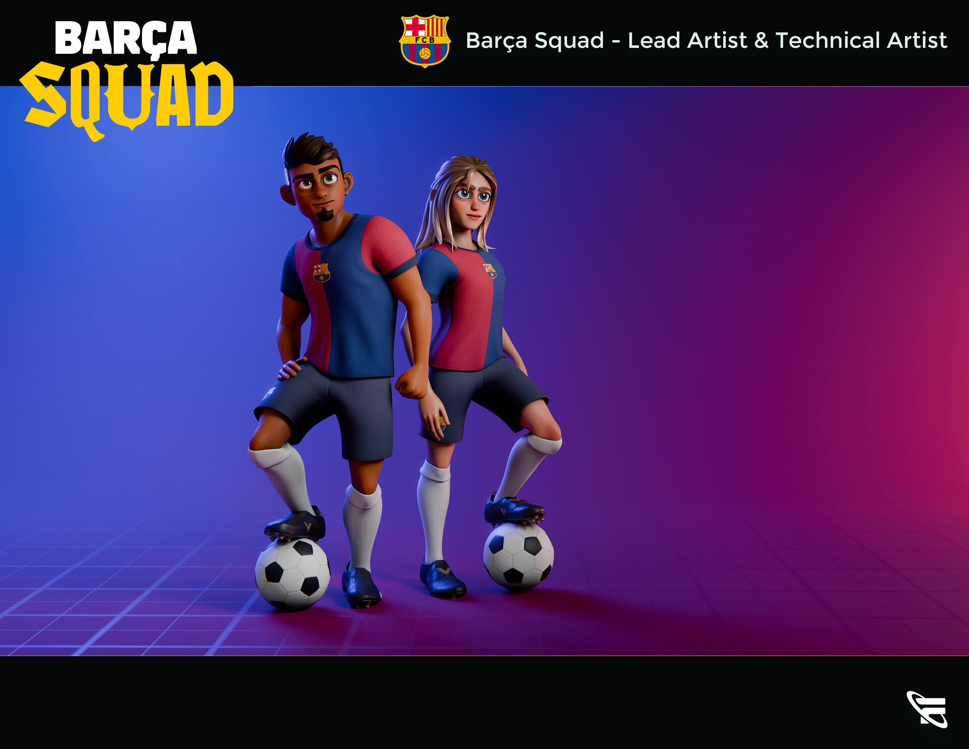 Lead 3D/2D Game Artist - Barça Squad - Lead Artist & Technical Artist