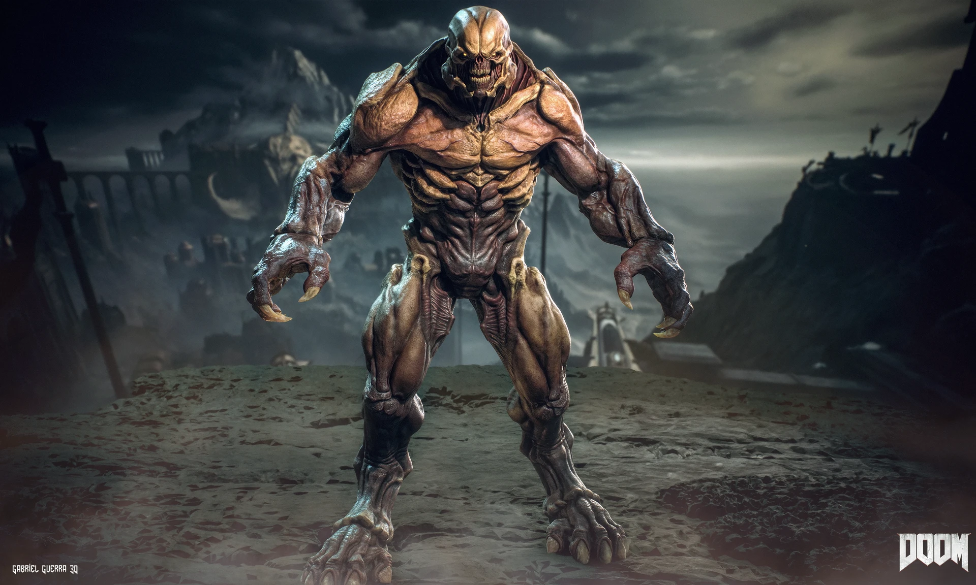 hell knight artstation