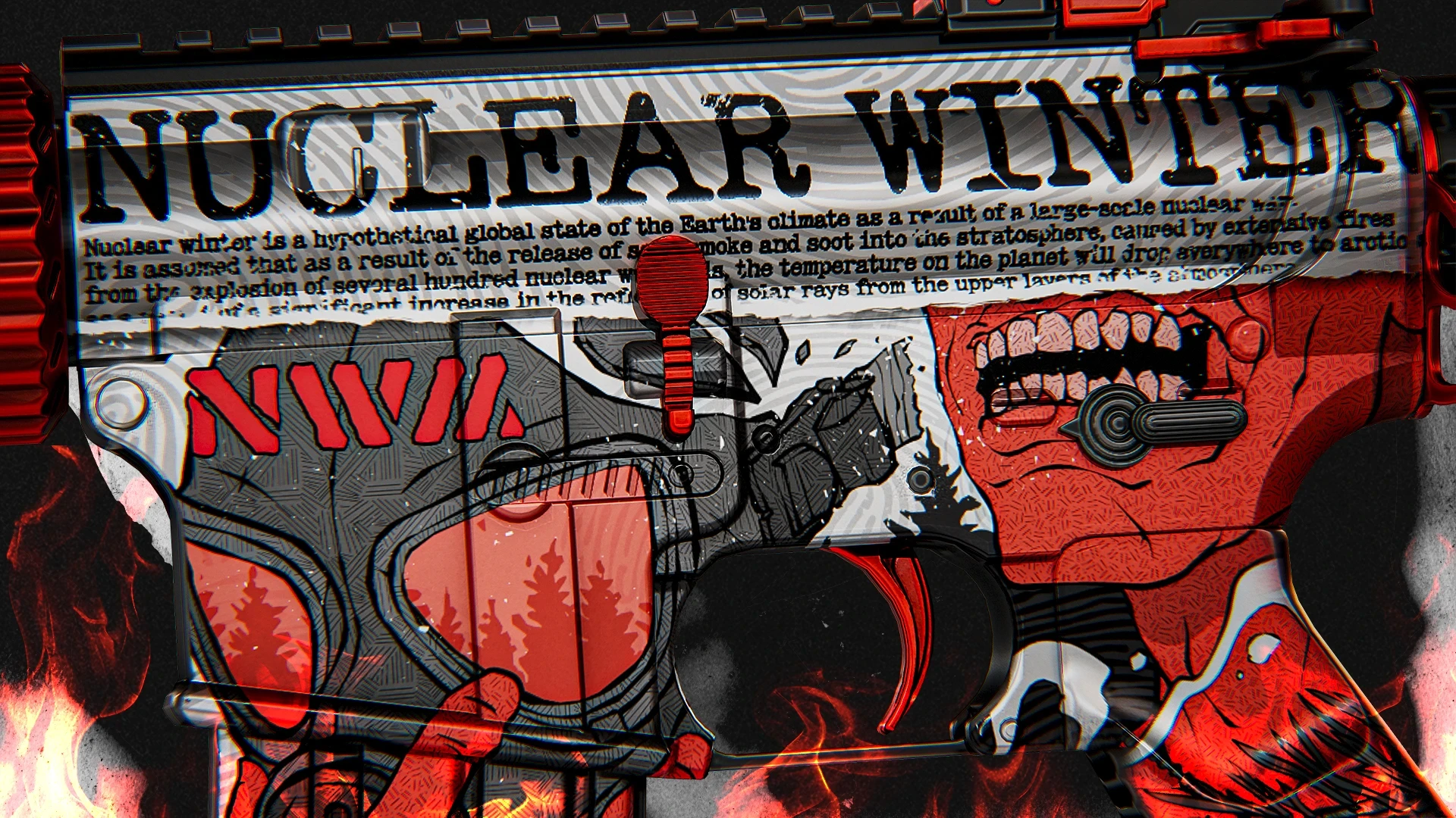 ArtStation - M4A4 | NUCLEAR WINTER [v.PW]