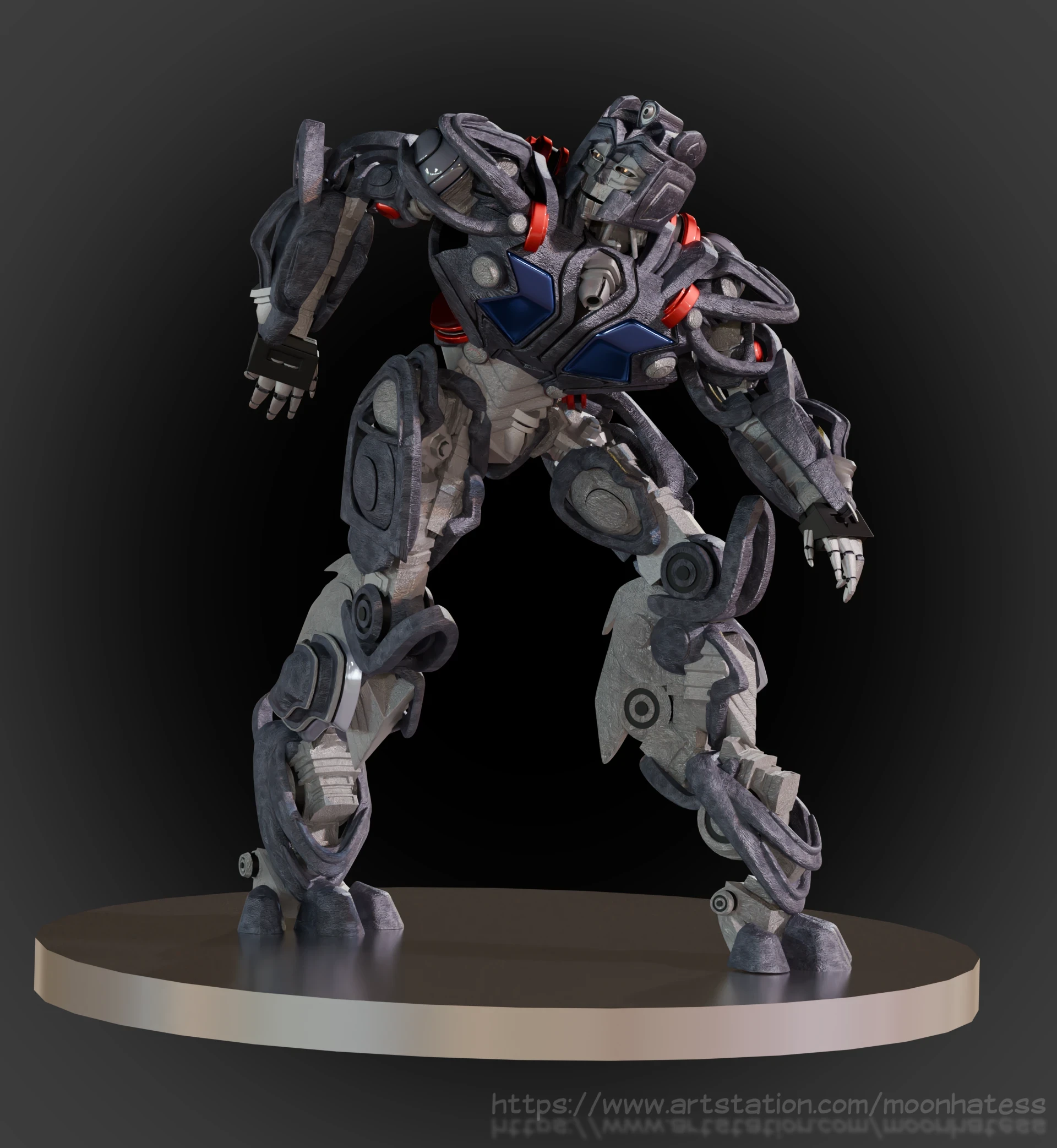 ArtStation - Optimus Prime Protoform | 3D Render