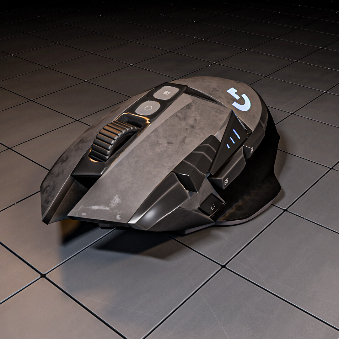 ArtStation - 3D Logitech Mouse