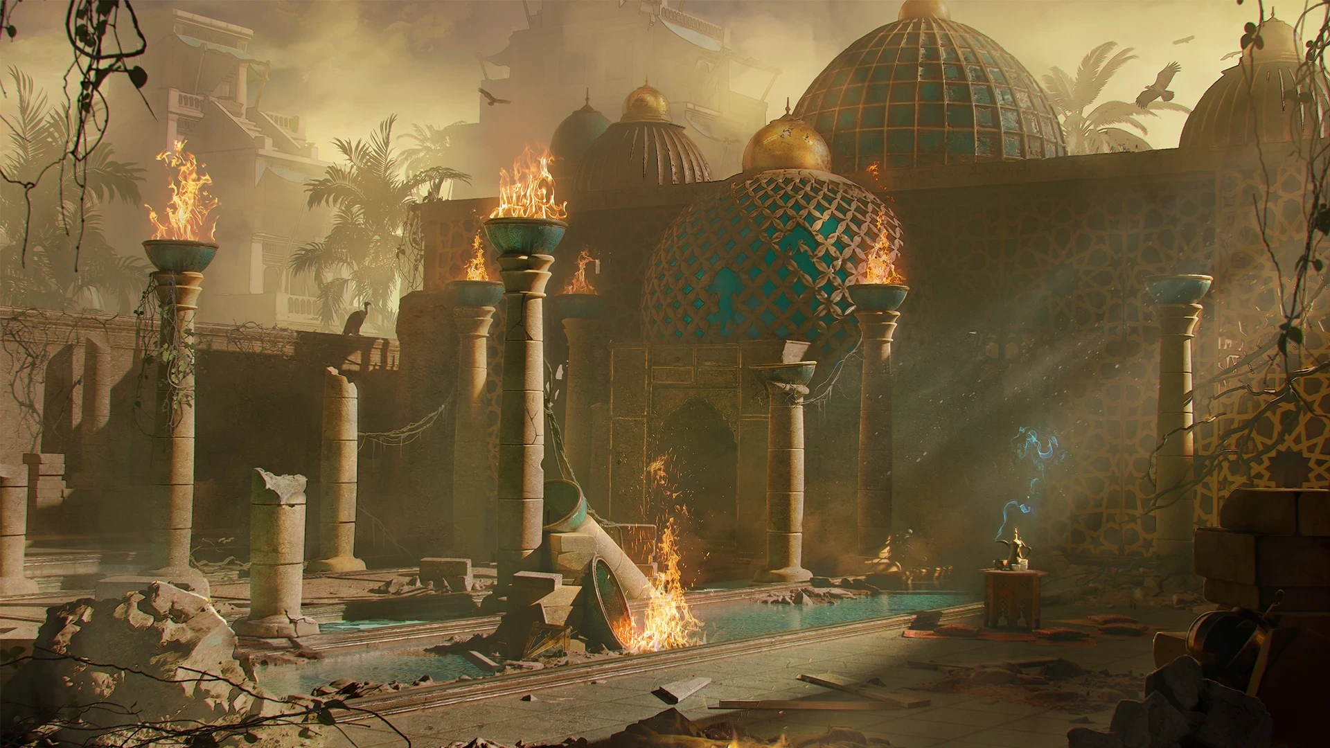 ArtStation - Environment Concept Art in the style of Diablo 4