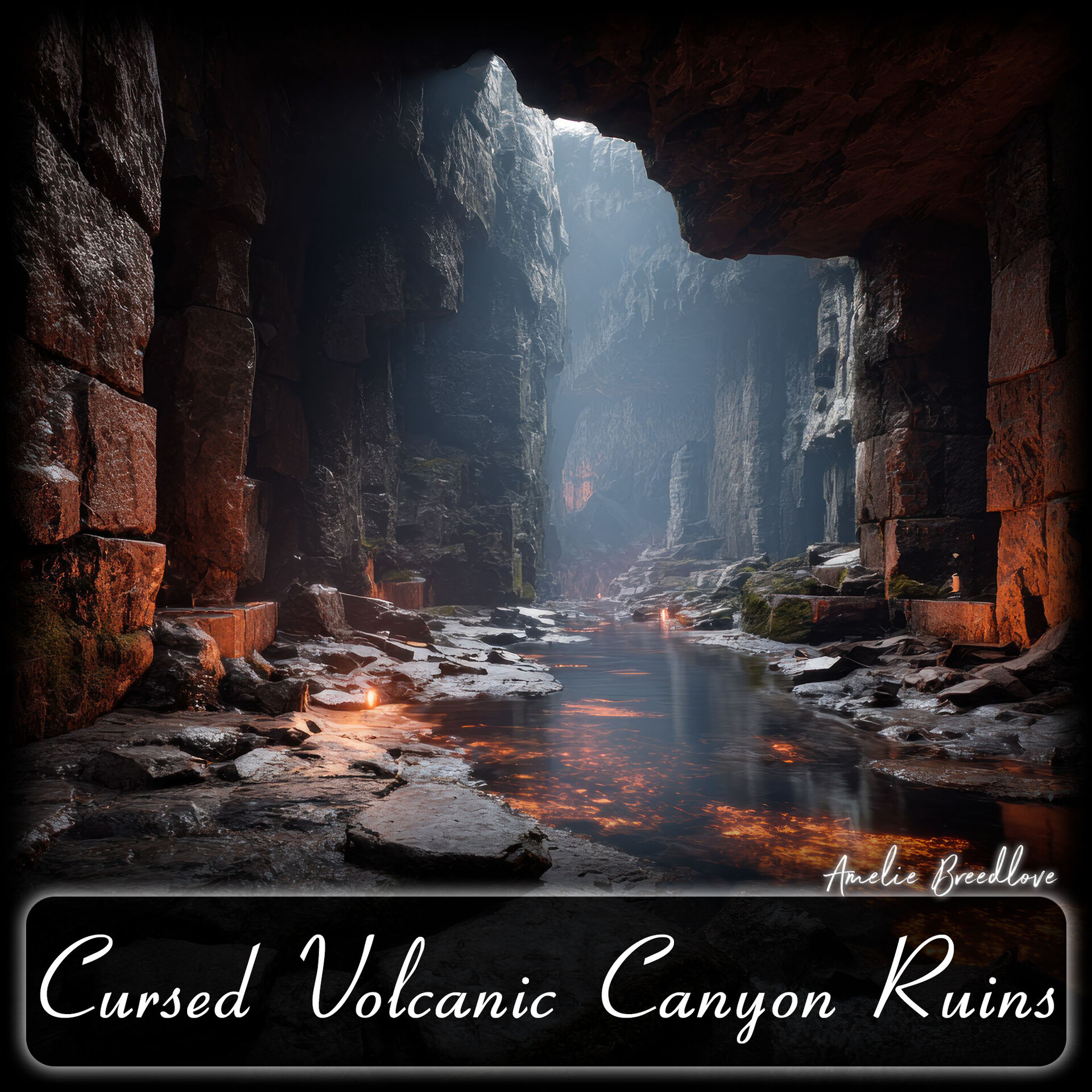ArtStation - 200 Realistic Cursed Volcanic Canyon Ruins Reference Pack ...