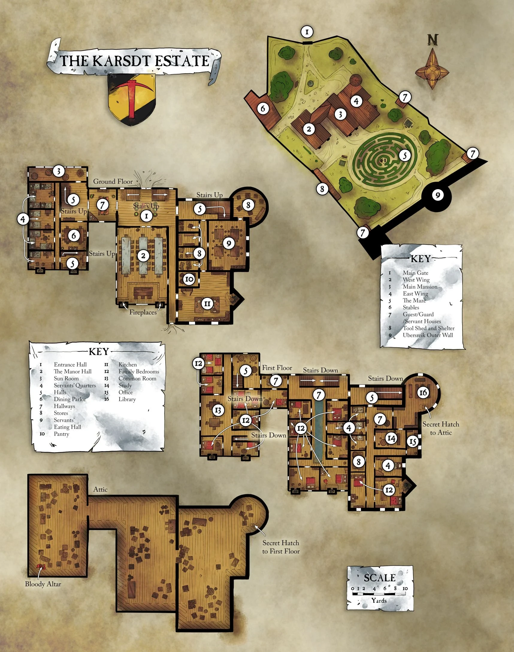 ArtStation - Warhammer - Various Maps