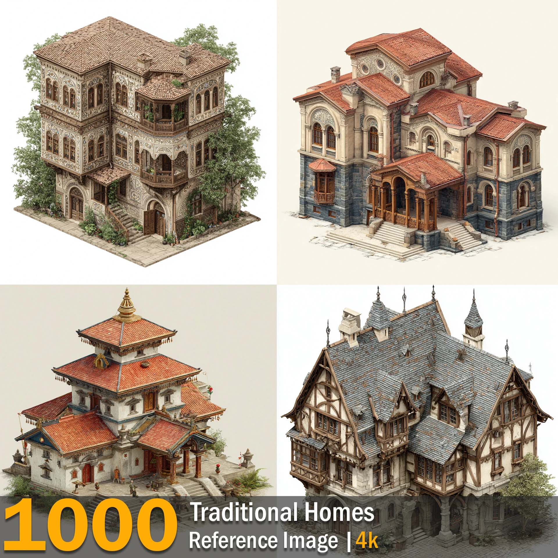 ArtStation - Traditional Homes | Reference Images | 4K