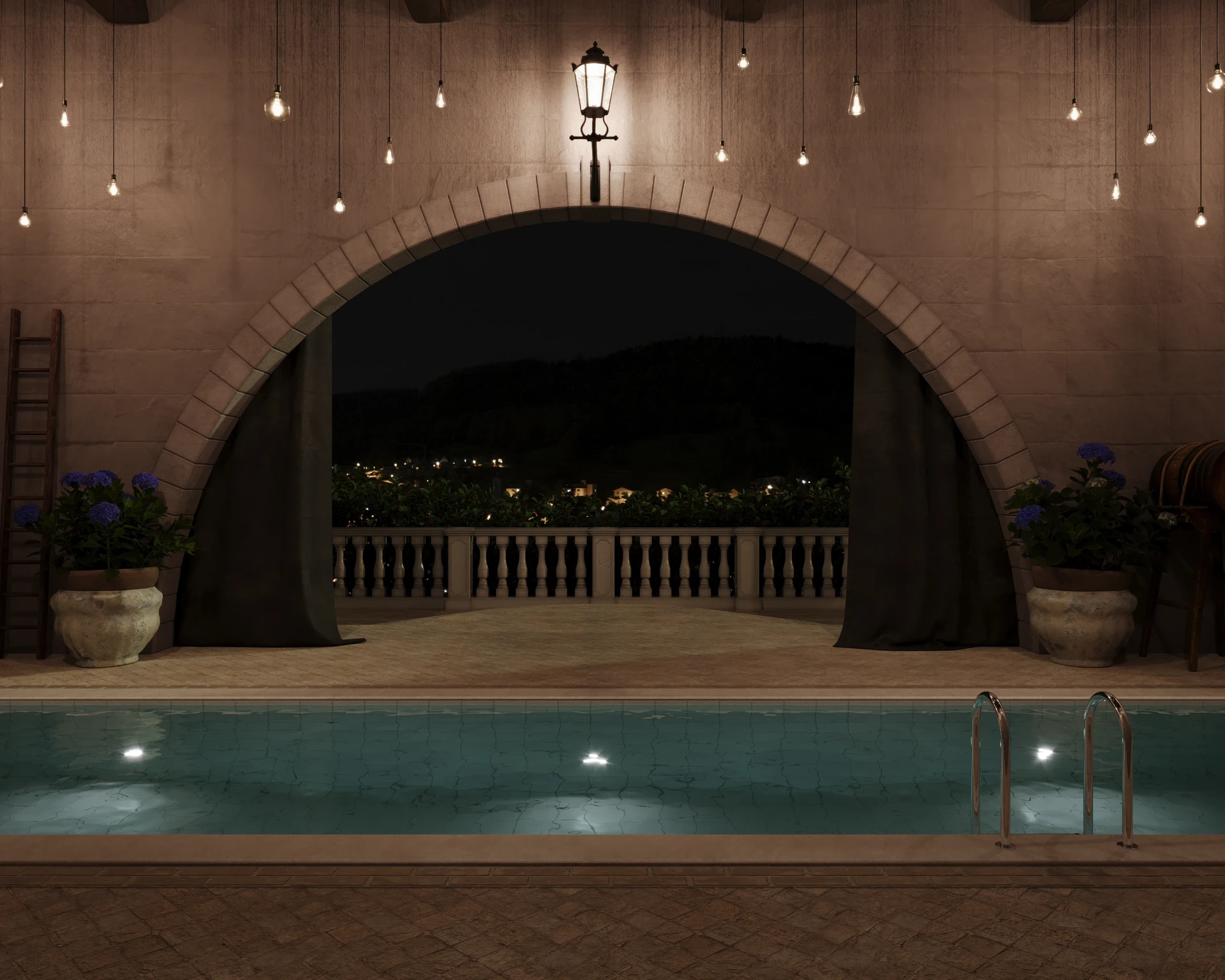 ArtStation - Midnight Pool (2024)