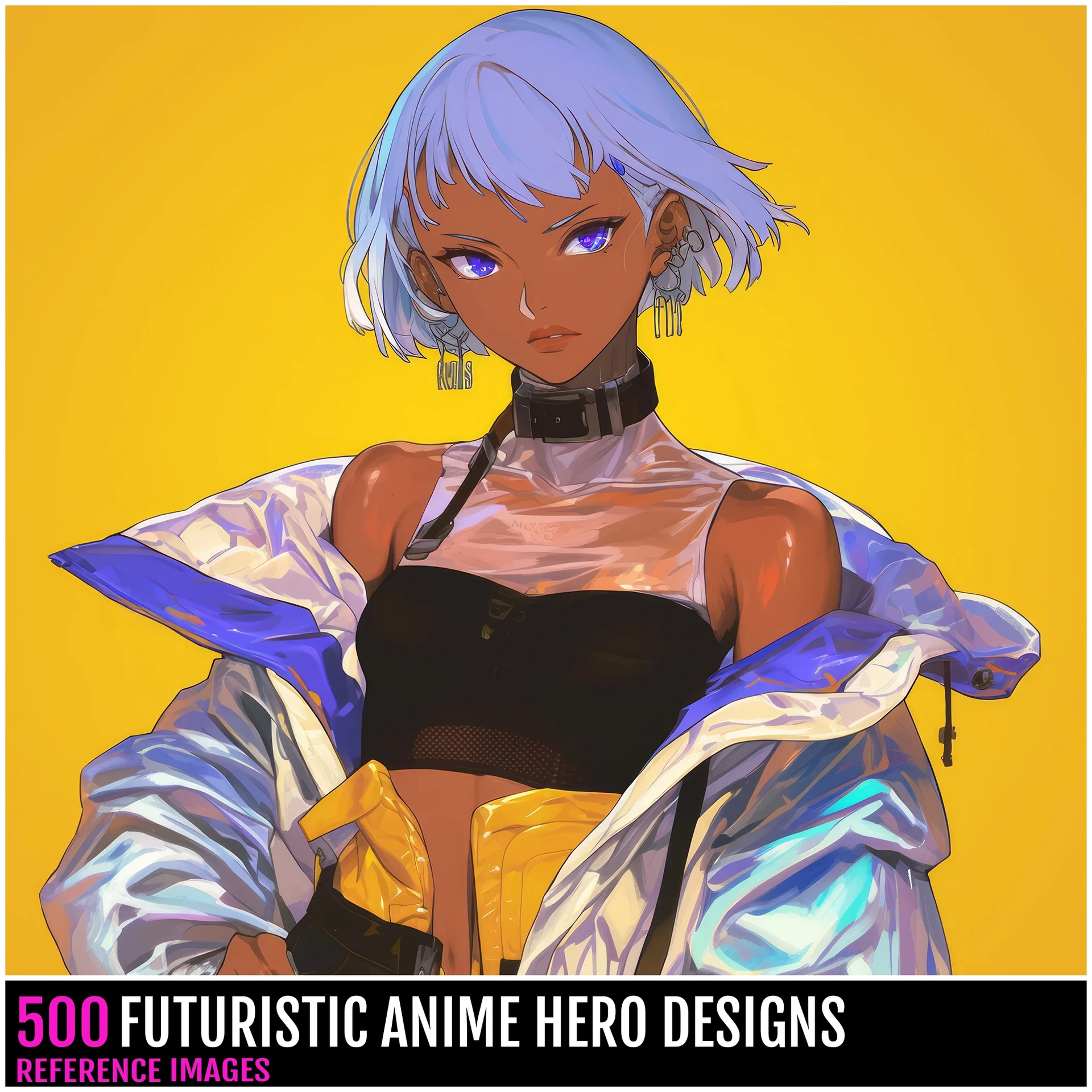 ArtStation - 500 FUTURISTIC ANIME HERO DESIGNS