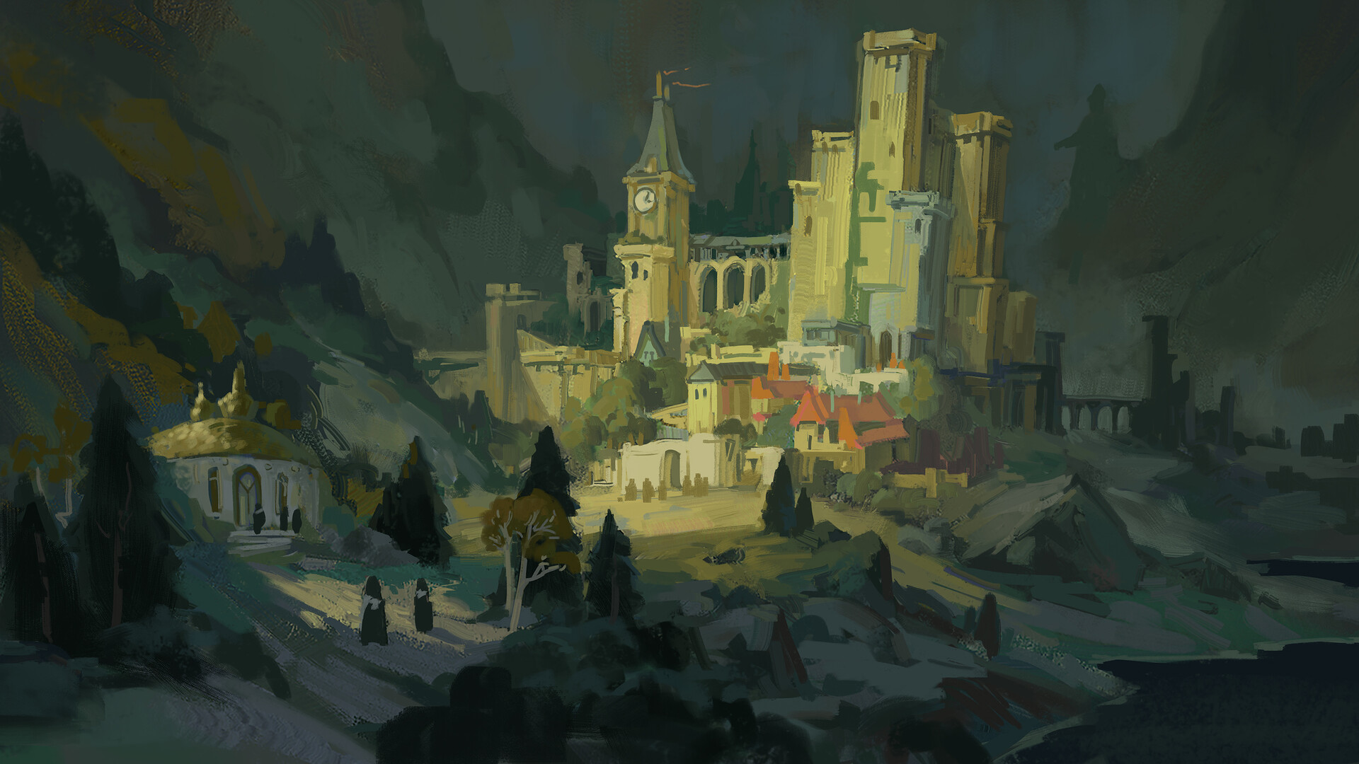 ArtStation - Yellow Castle