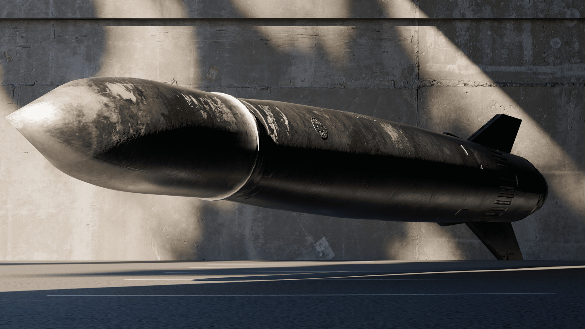 ArtStation - ZSC-011 Orbital Kinetic Strike Weapon