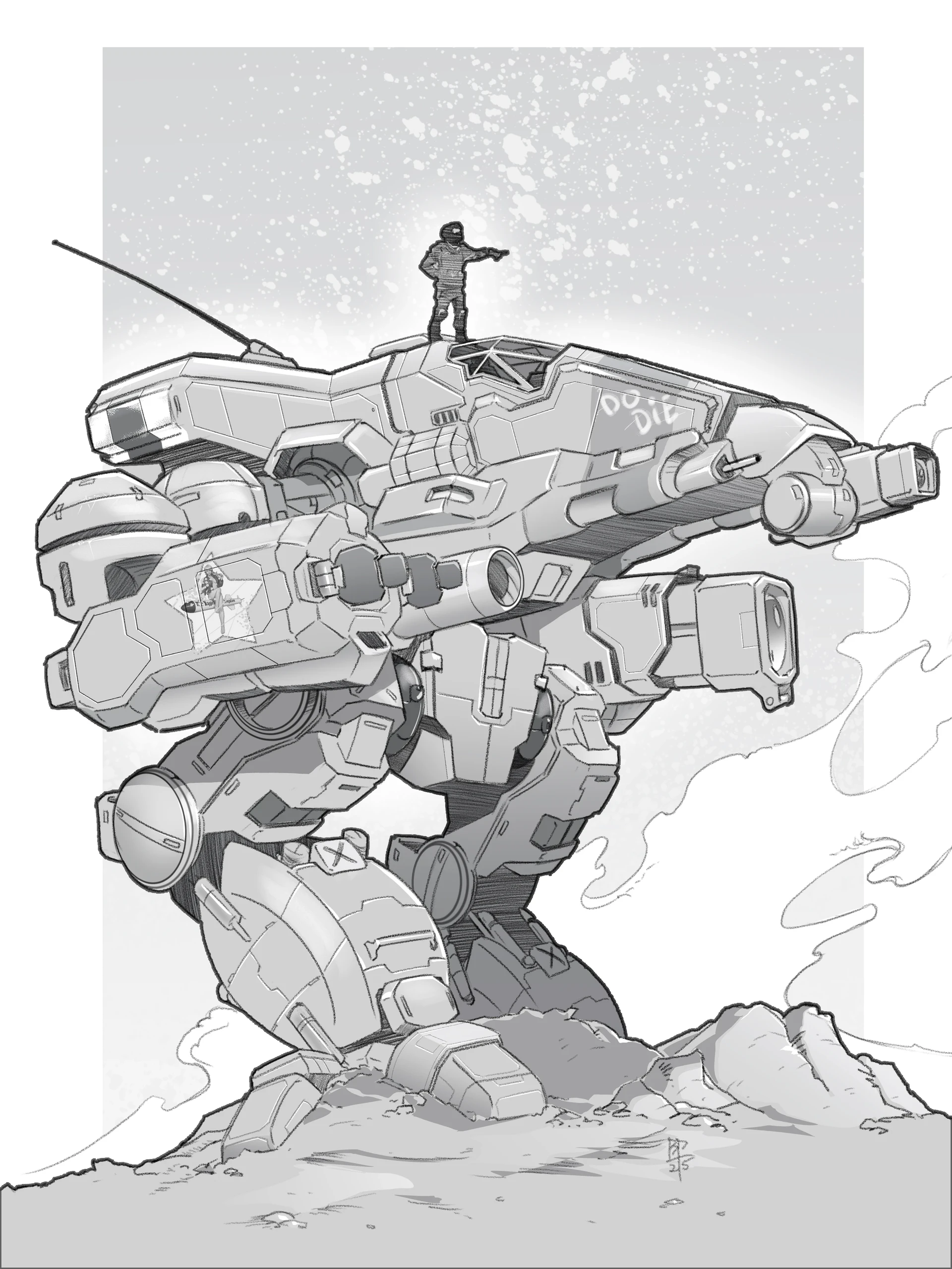 ArtStation - Battletech Bushwacker