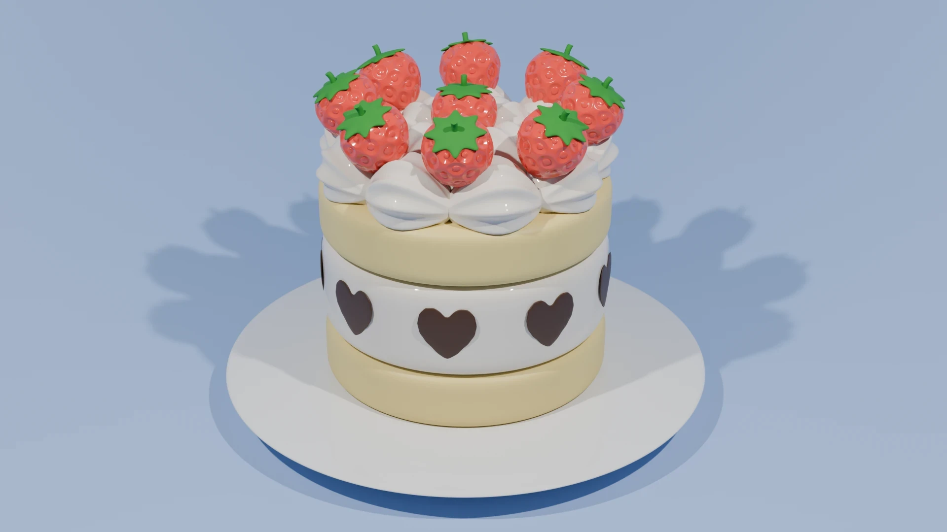 ArtStation - 3D Cake