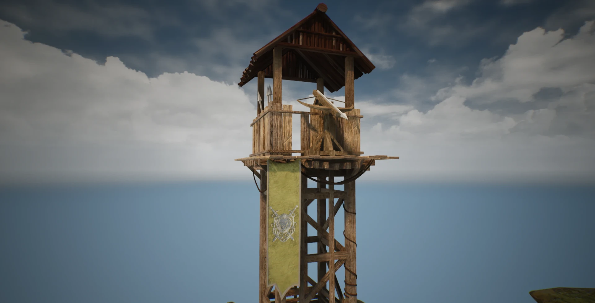 ArtStation - Stylised old watchtower